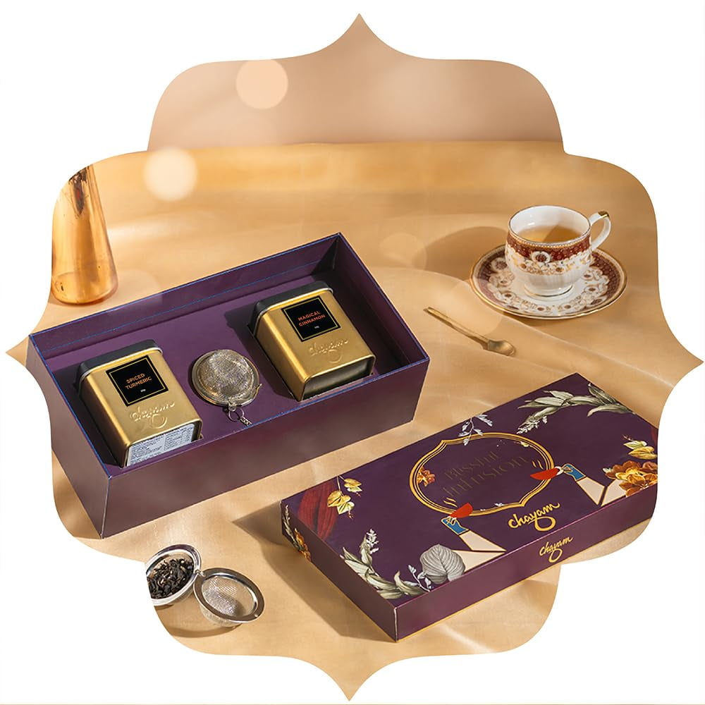 CHAYAM Blissful Infusion - OKA4 Spiced Turmeric & Magical Cinnamon ...