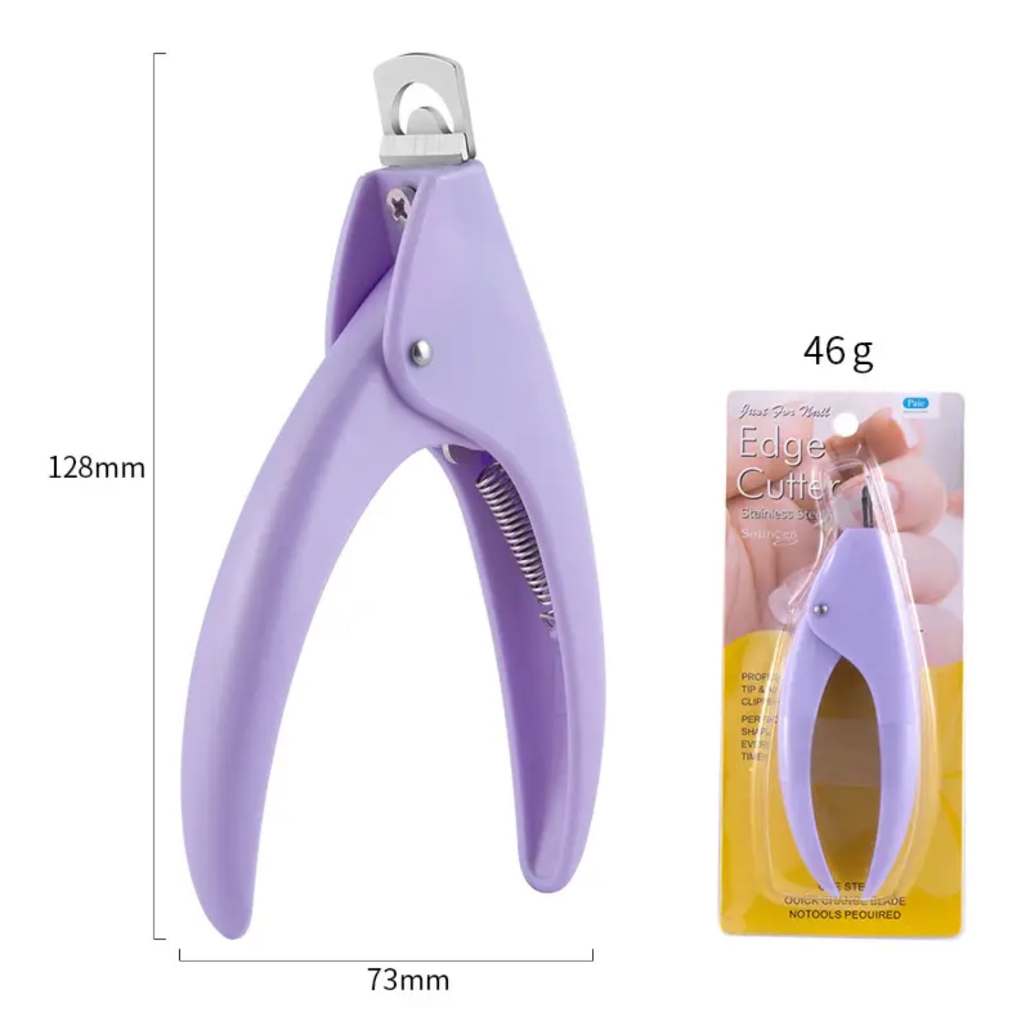 CHAYYAN High Quality Acrylic UV Gel Nail Clippers Cutter False Nail Tips Cutting Nails Tool ...