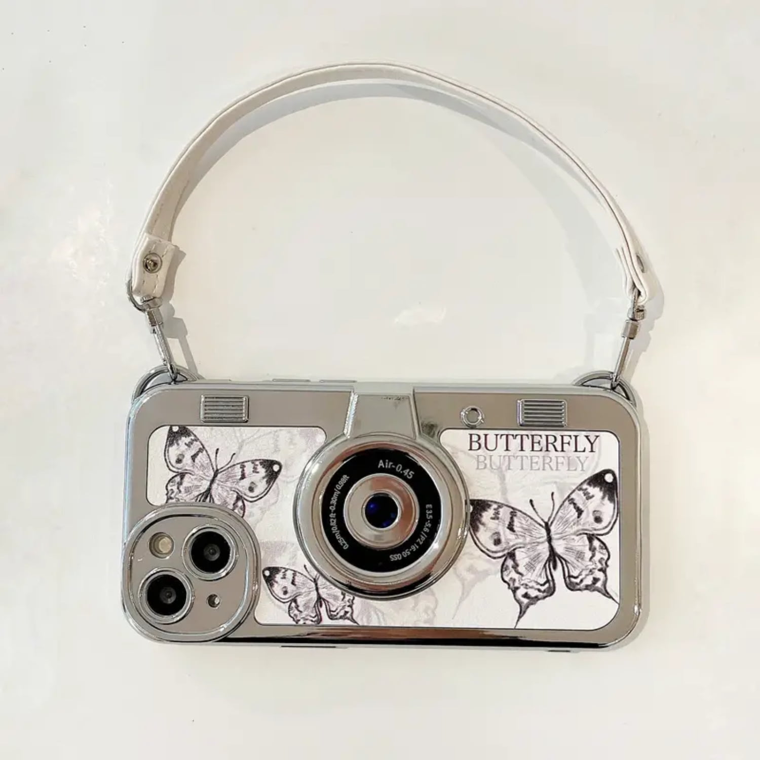 CHAYYAN High-Quality Stylish Retro Black White Butterfly 3D Vintage ...