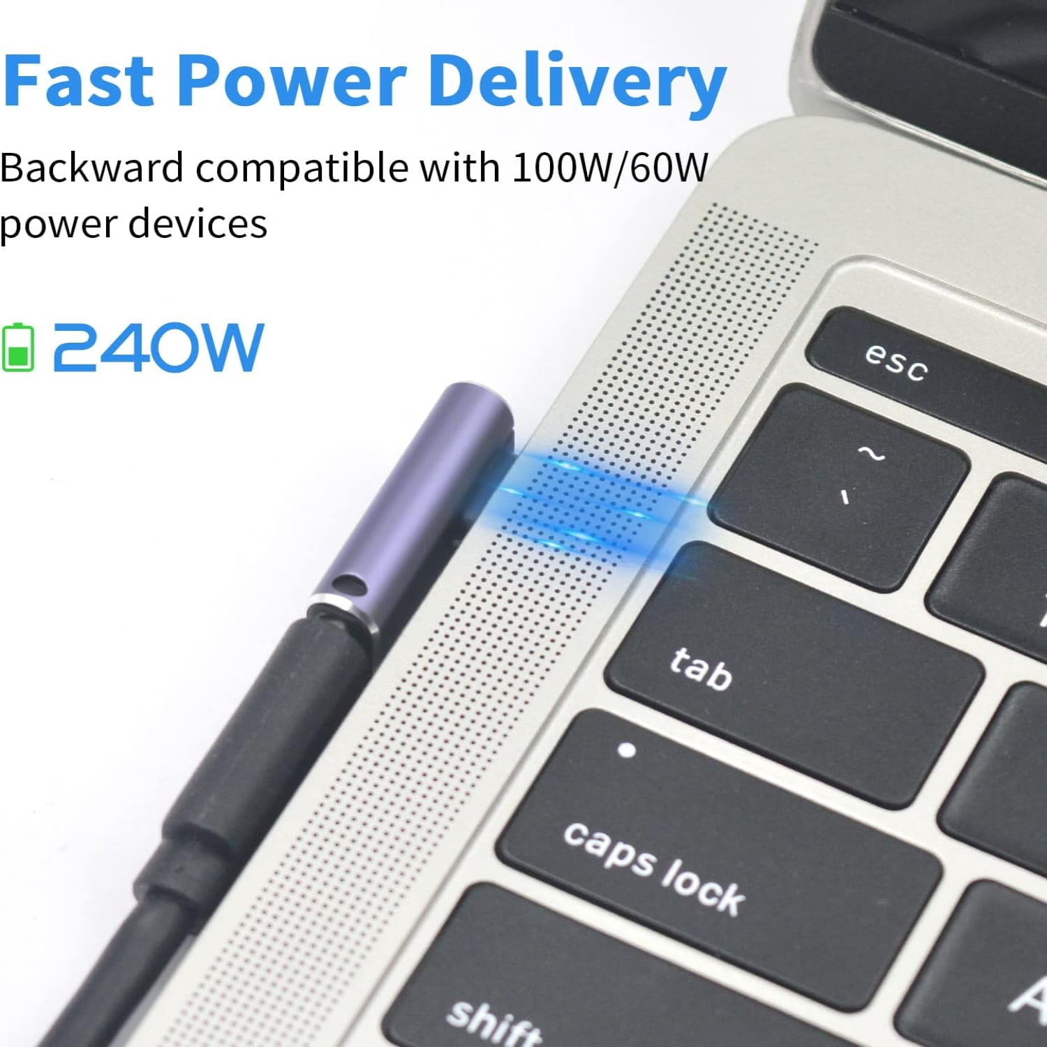 CHAYYAN High Speed Female to Female Adapter for MacBook Thunderbolt 4/3 ...