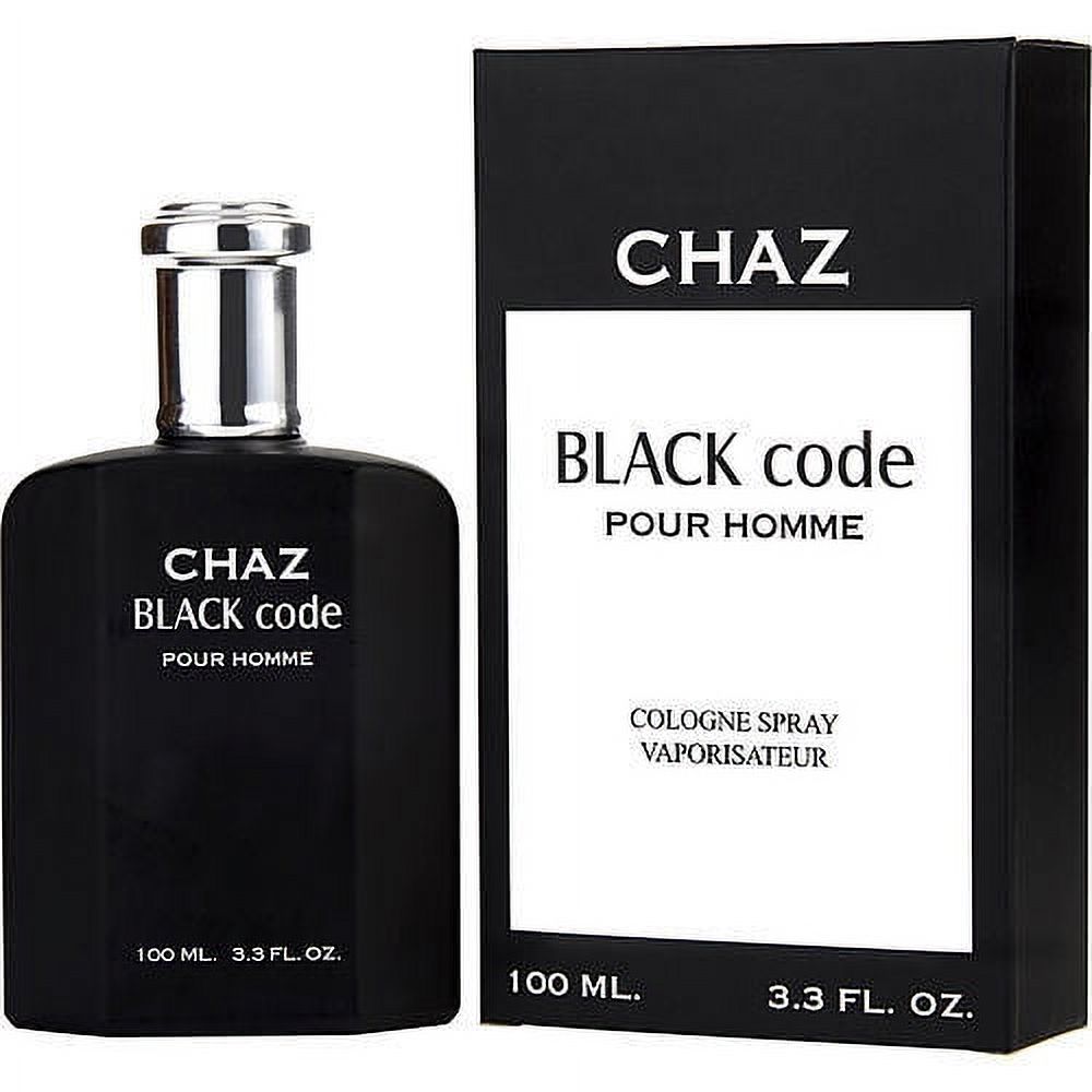 CHAZ BLACK CODE POUR HOMME * Jean Philippe 3.3 oz / 100 ml Cologne Men ...