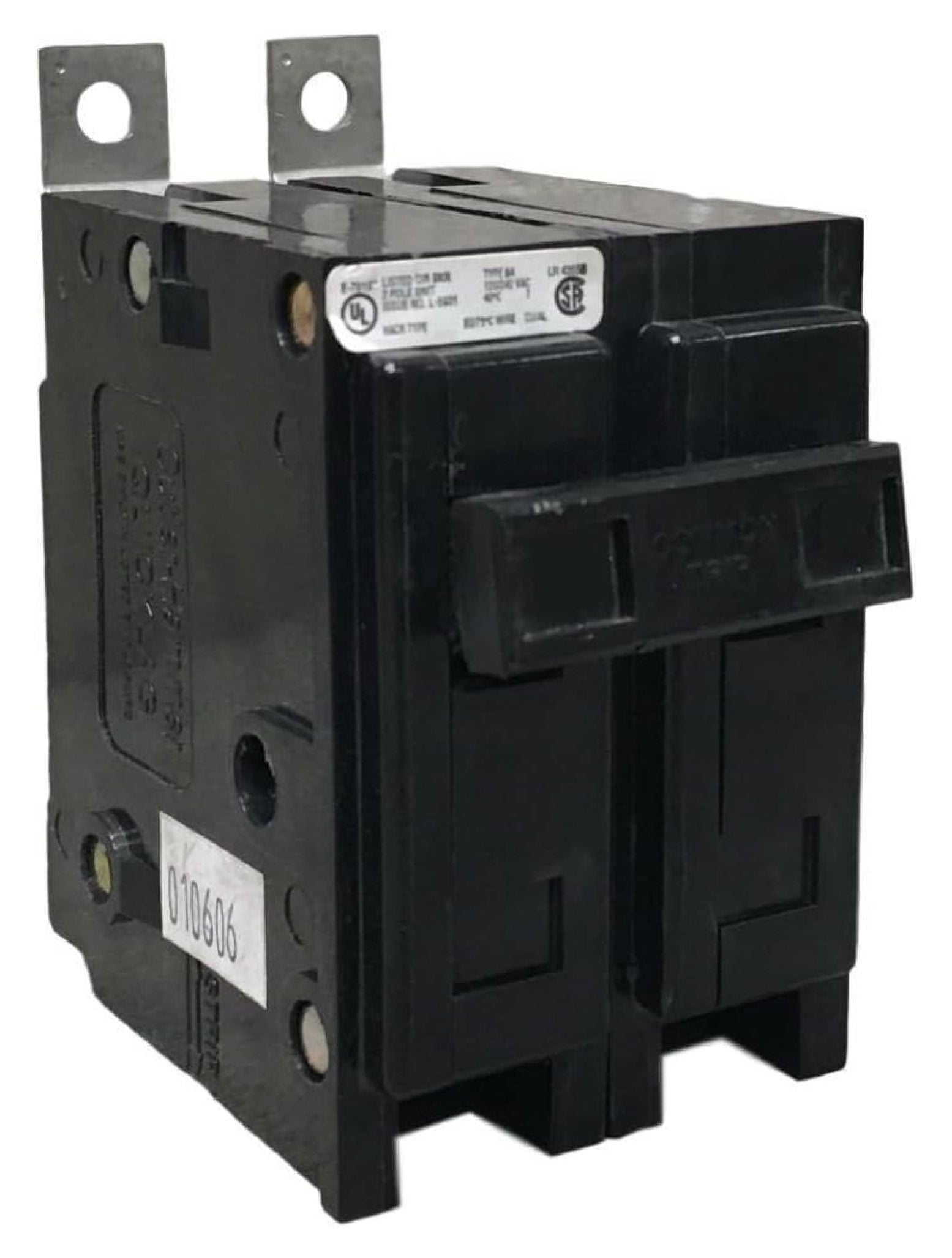 CHBAB2060 C-H BAB2060 60A QCKLAG Bolt ON 2P 120/2, Black - Walmart.com