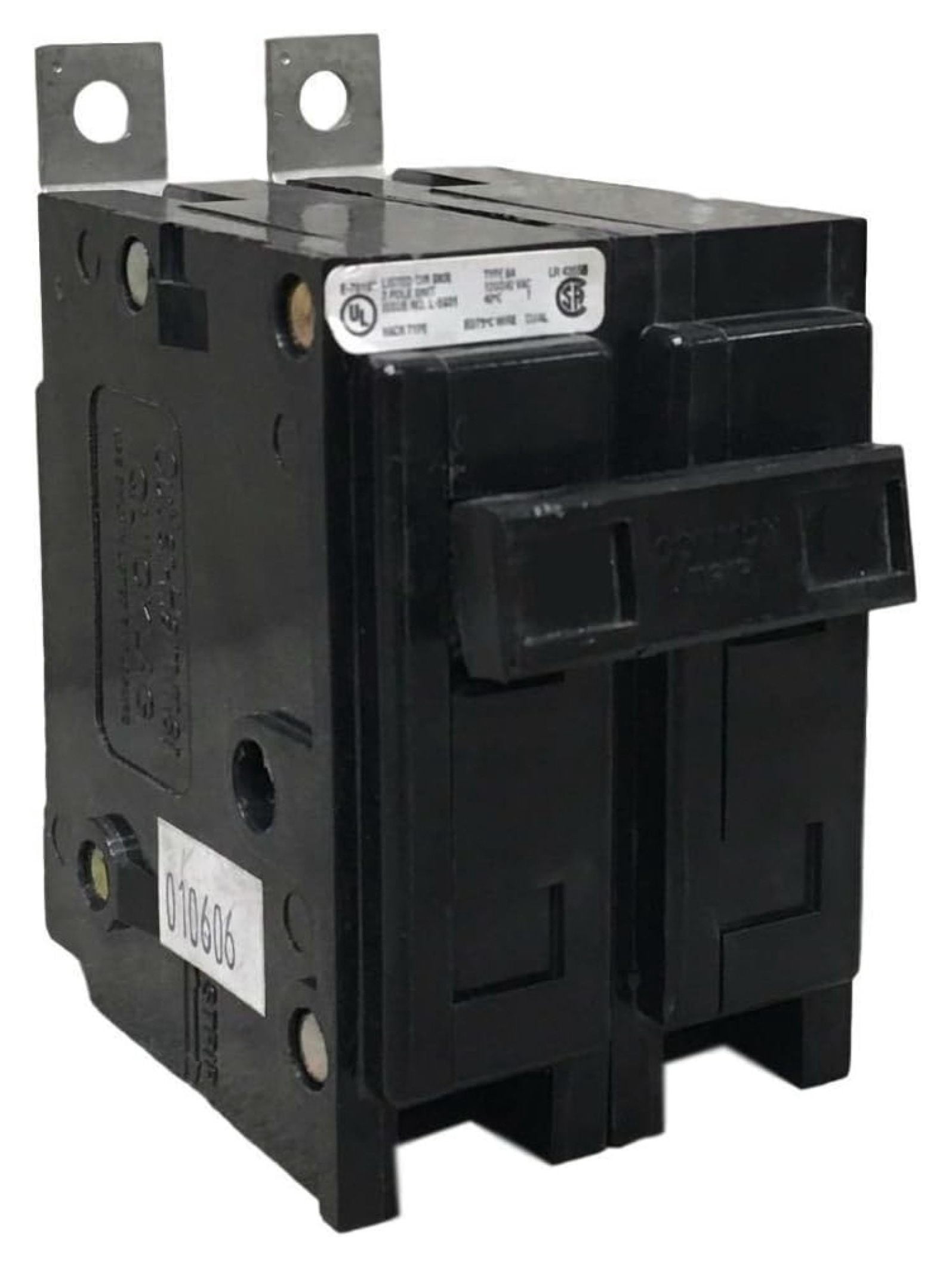 CHBAB2060 C-H BAB2060 60A QCKLAG Bolt ON 2P 120/2, Black - Walmart.com