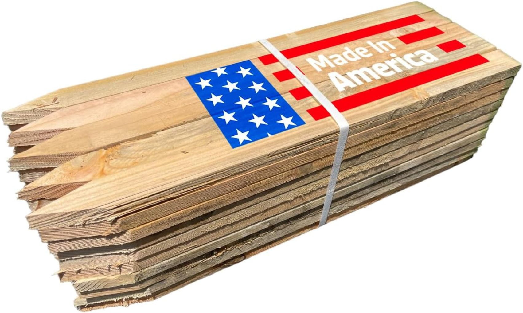 CHBF 24" Wooden Grading Stakes - Heavy Duty for Construction, Gardening ...