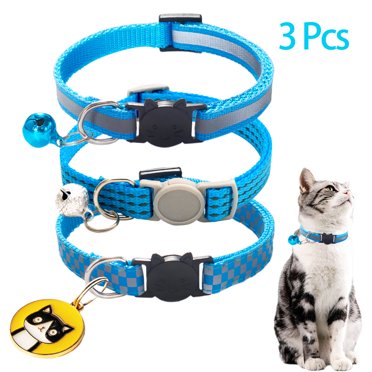 petmate doskocil co. inc. reflective breakaway cat collar, nylon ...