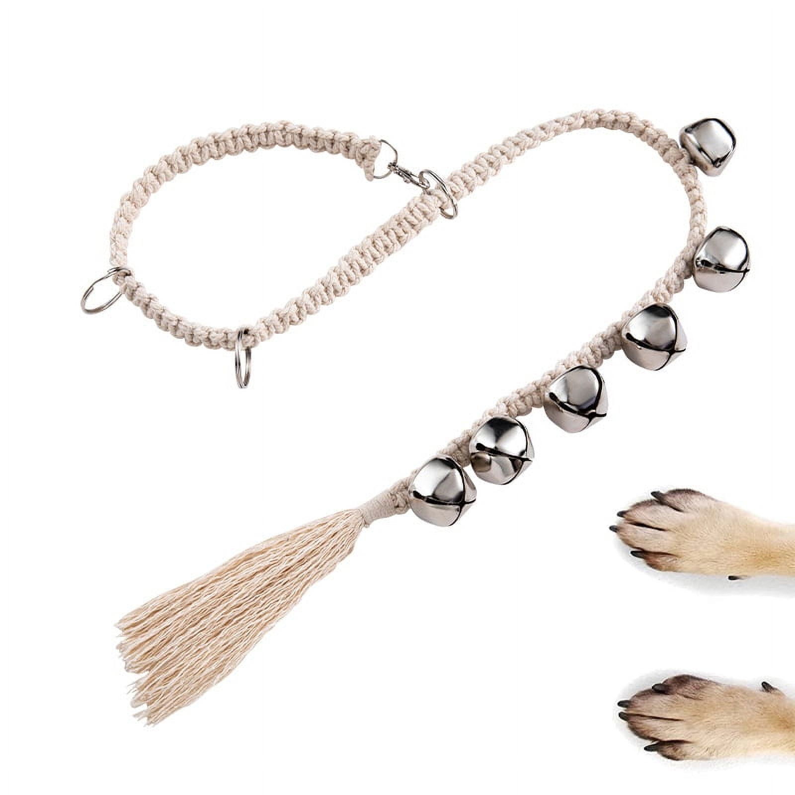 CHBORLESS Dog Doorbells Cotton Rope Puppy Bells for Door Potty Training ...