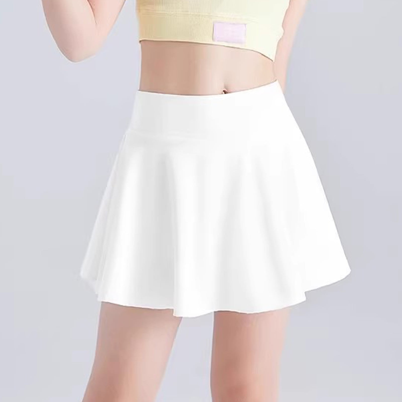 CHCNHAC Girls Athletic Skort Sport Quick Drying Pleated Skirt Nice ...