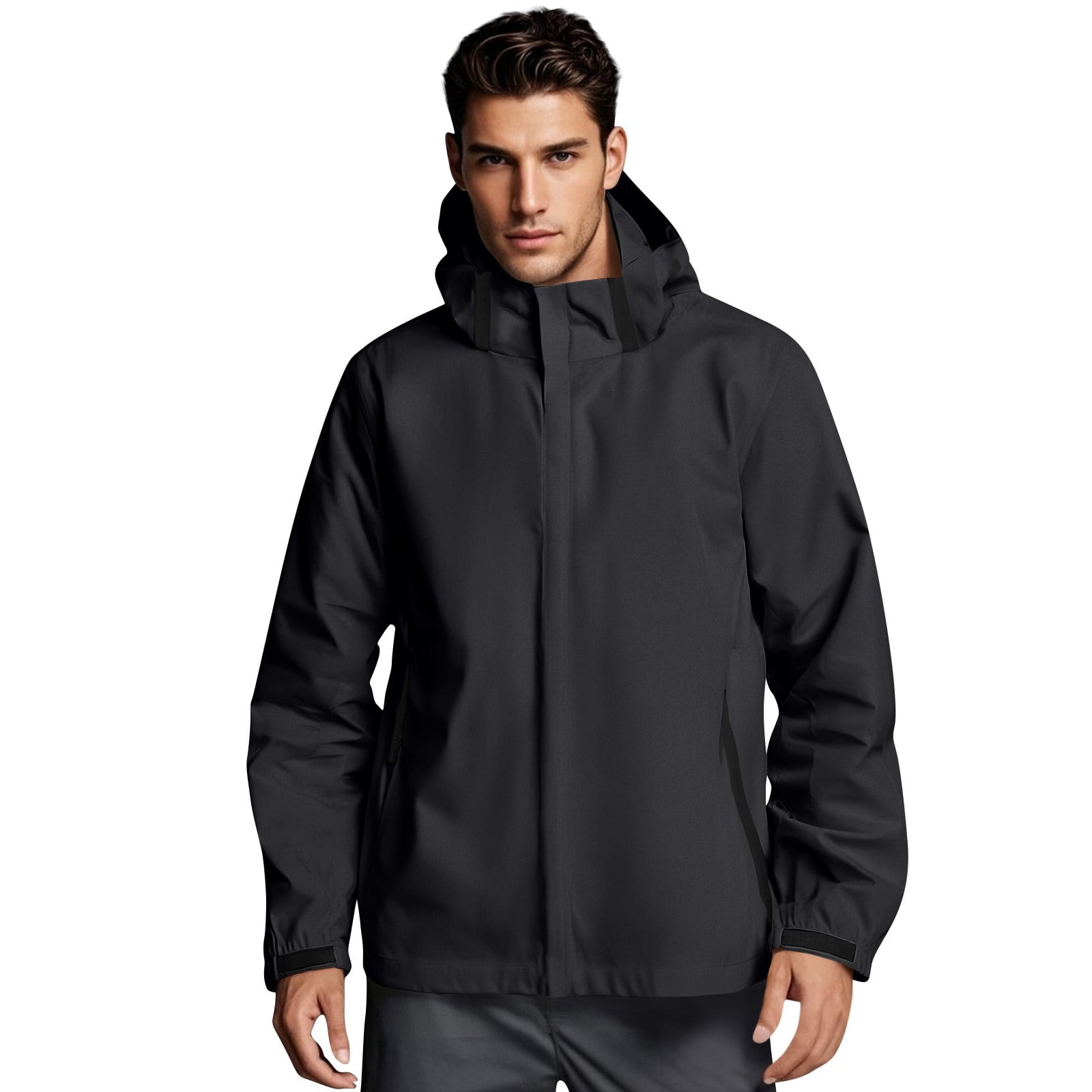CHCNHAC Light Rain Jackets Mens Lightweight Waterproof Windproof ...