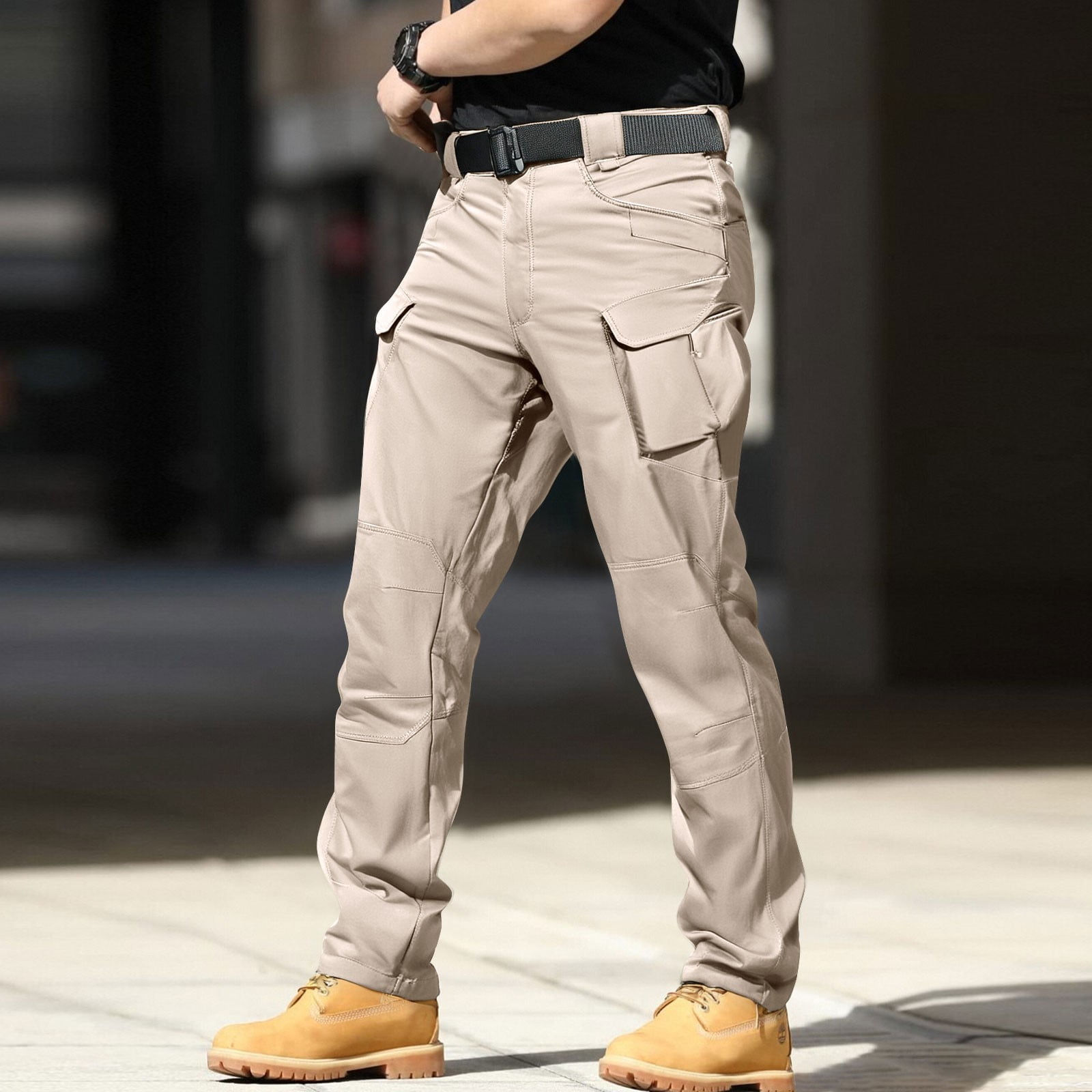 CHCNHAC Men's Work Pants Lightweight Quick-Dry Work Pants Water ...