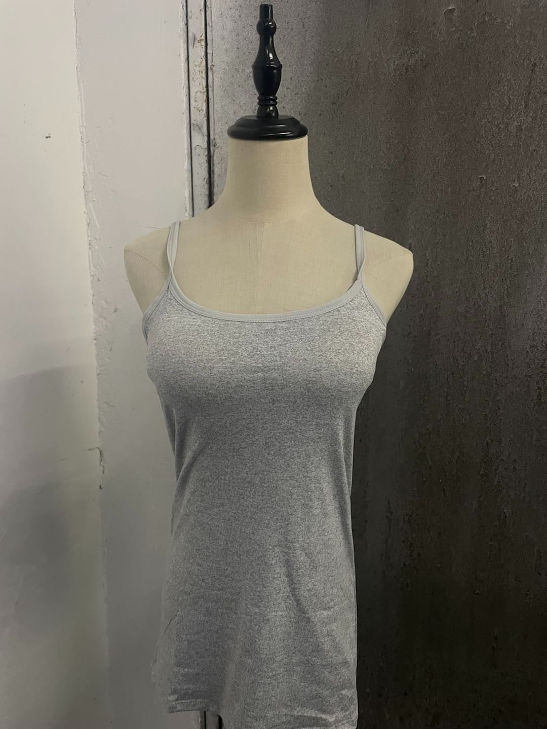 CHCNHAC Shelf Bra Tank Tops for Women Camisole Adjustable Spaghetti ...