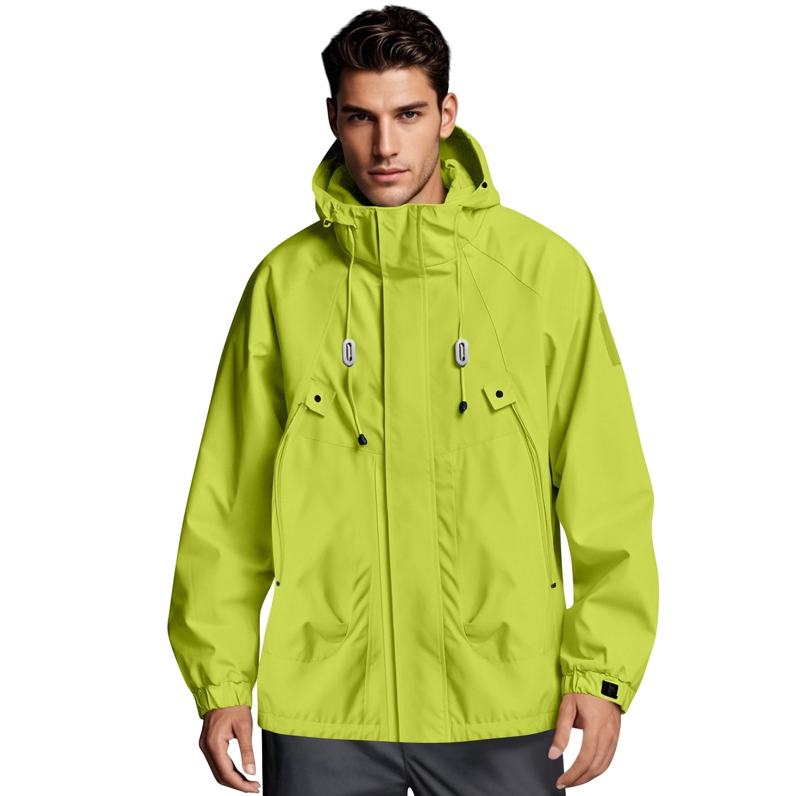 CHCNHAC Weatherproof Jackets Men Comfortable Waterproof Windproof ...