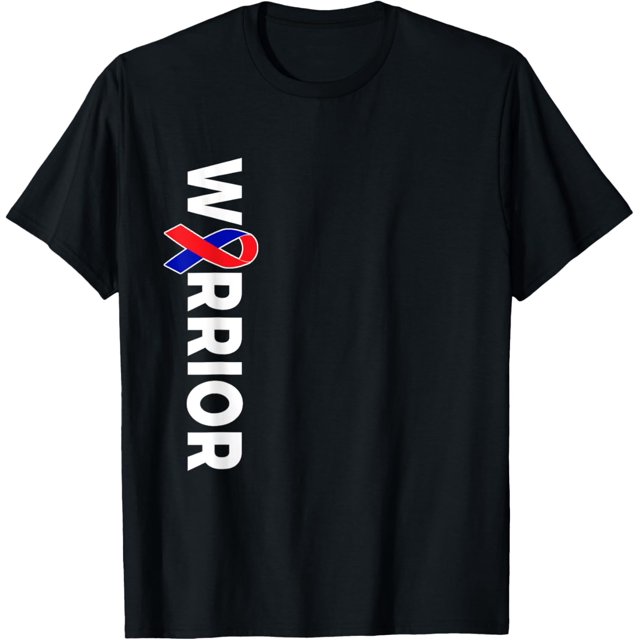 CHD Awareness Ribbon Warrior Congenital Heart Defect T-Shirt - Walmart.com