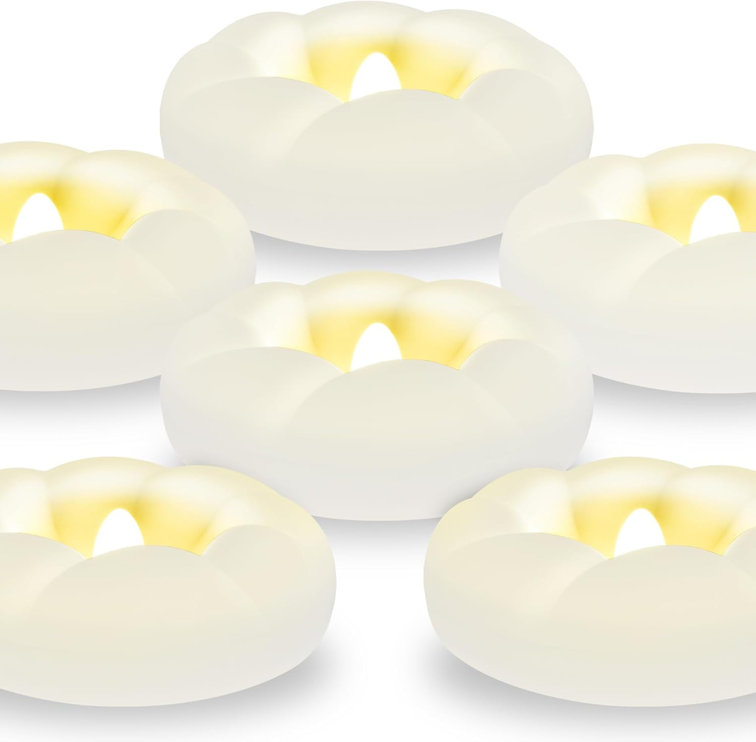 CHE-36PACK LED Flameless Floating Candles, 3'' Battery Operated ...