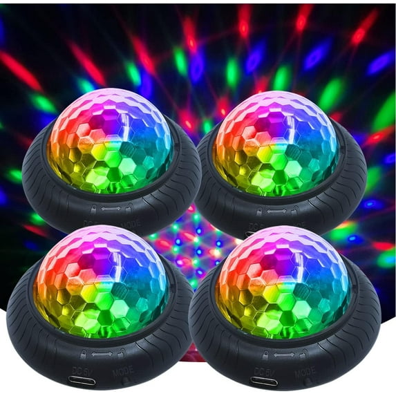 CHE-Disco Party Light Night Light 2 in 1 Flashes with Music Sound ...