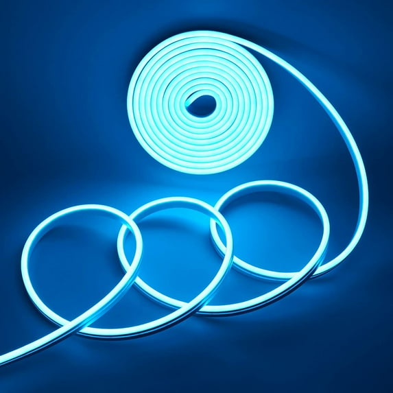 CHE-EverBright Led Neon Strip Lights 12V Rope Silicone Indoor Outdoor ...