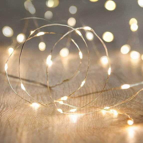 CHE-LED Fairy String Lights, 80 LED Twinkle Lights Battery Operated for ...