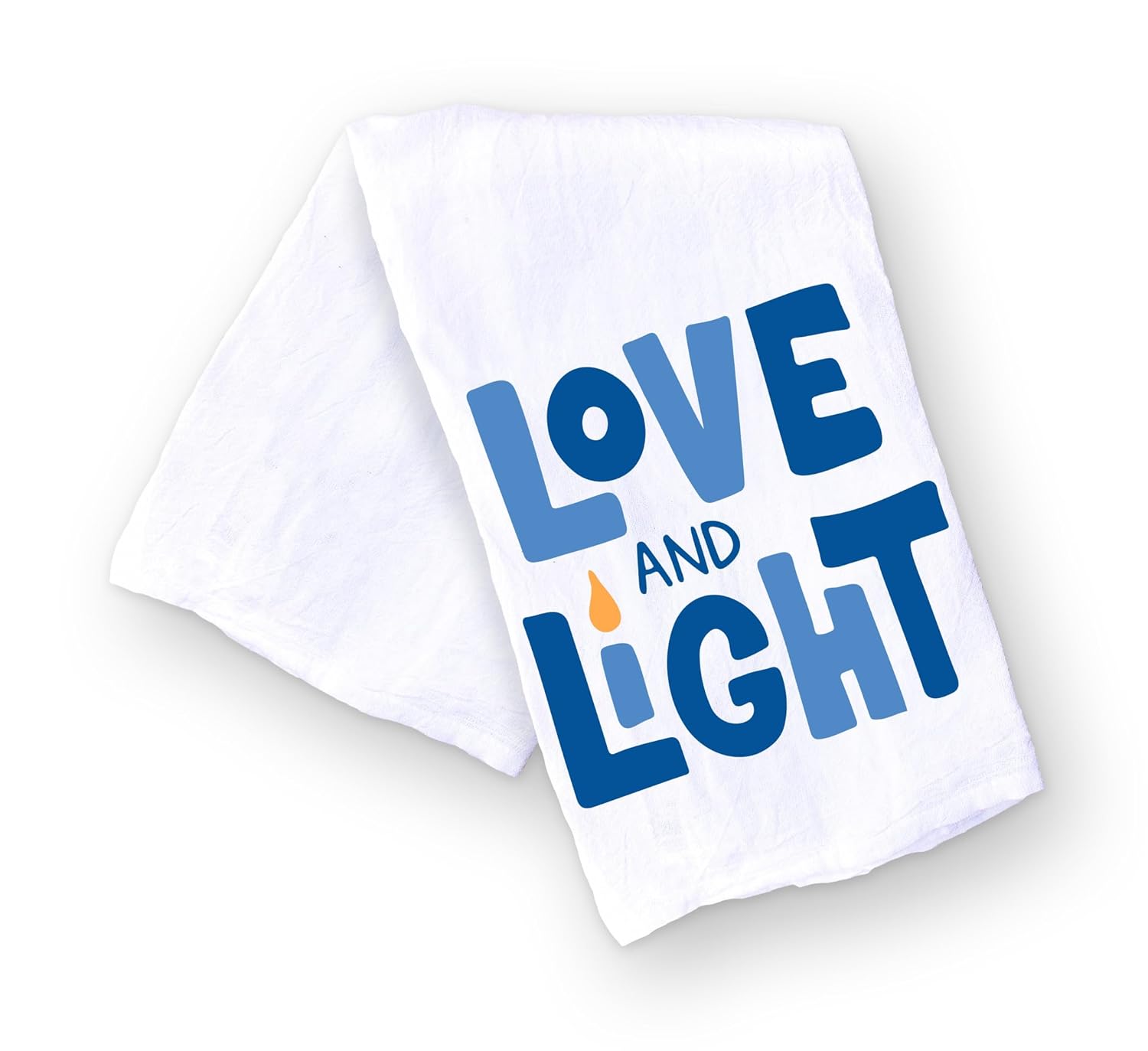 CHE-Love and Light Hanukkah Holiday Towel for Hostess or Housewarming ...