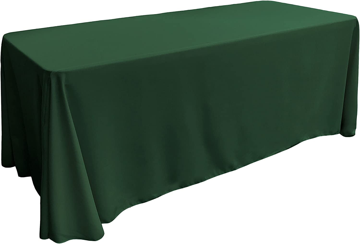 CHE-Polyester Poplin Washable Rectangular Tablecloth, Stain and Wrinkle ...