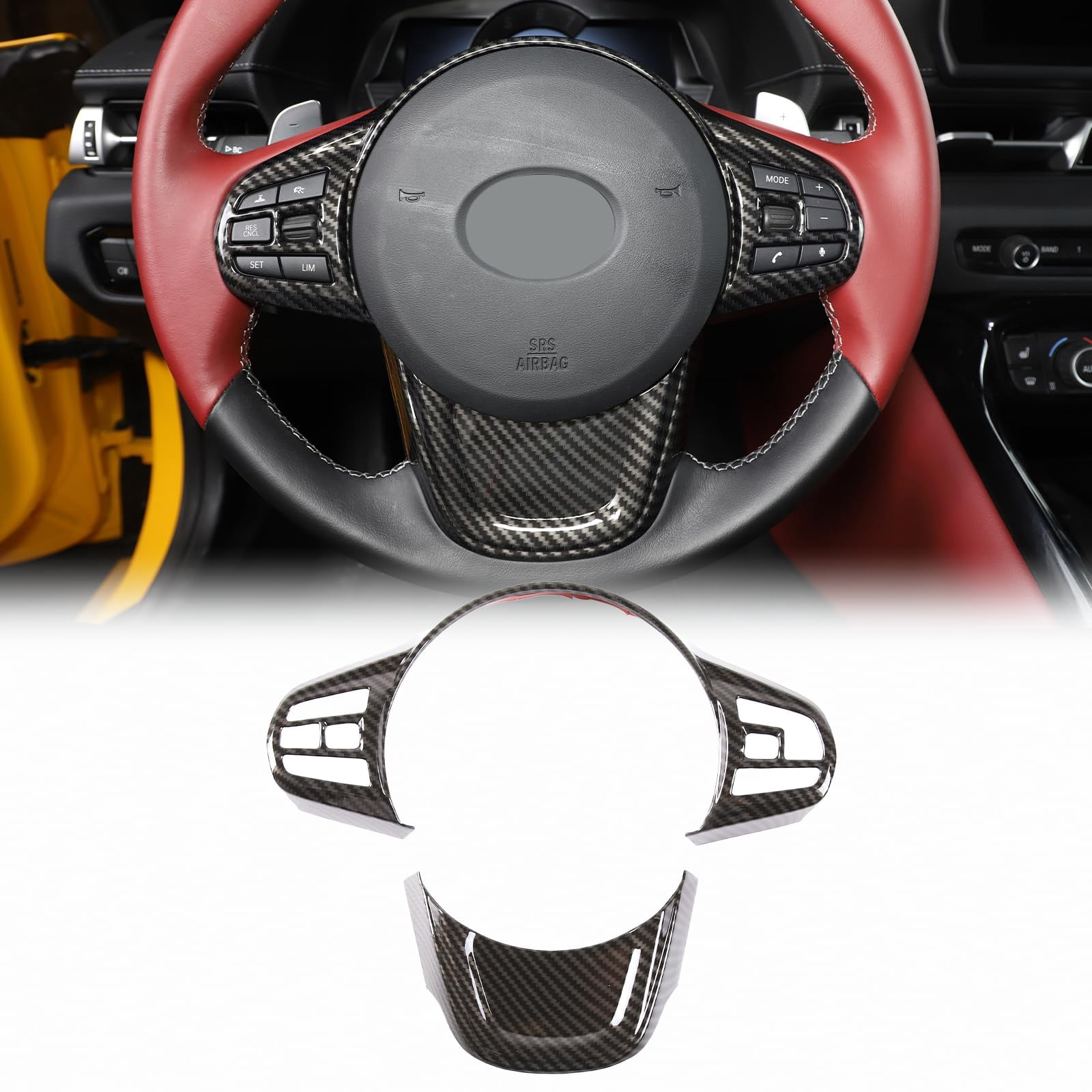 CHEAYAR ABS Chrome for DHF10 Toyota Supra GR A90 A91 MK5 2022 2021 2020 ...