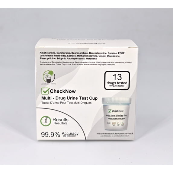 CheckNow Multi-drug Urine Test Cup - 1 TEST Alberta Drug Testing Ltd ...