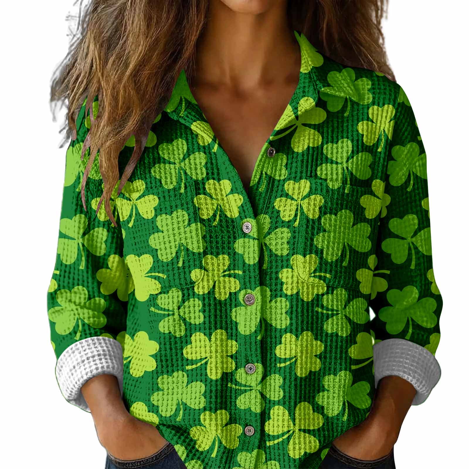 CHEEKEY St. Patrick's Day Green Themed Top for Women 2026 New ...