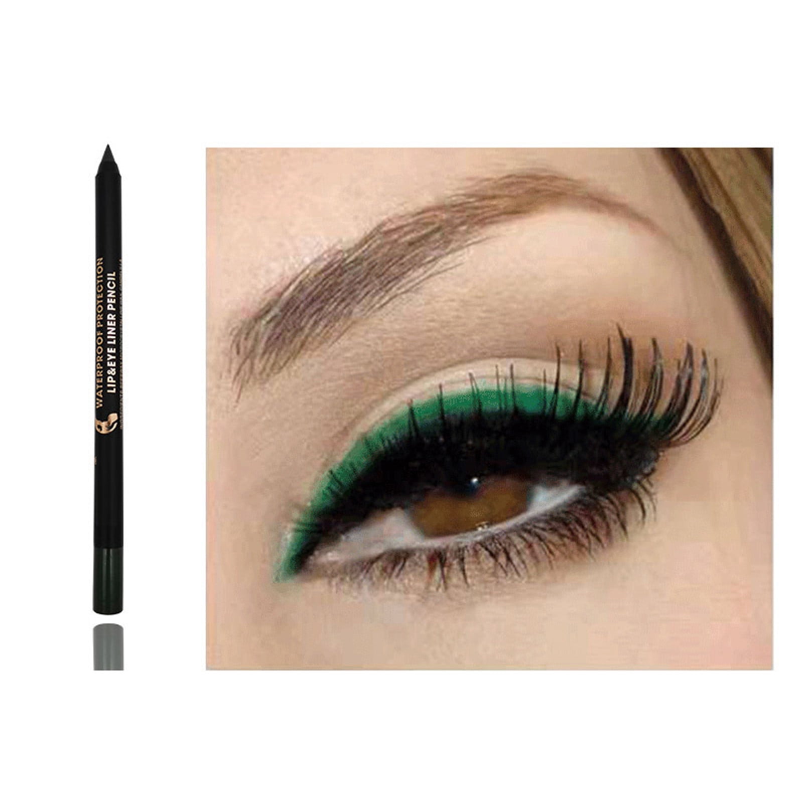 CHEEPUM 15 Color Gel Pen Eye Shadow Pen Non Smudging Can Be Sharpened ...