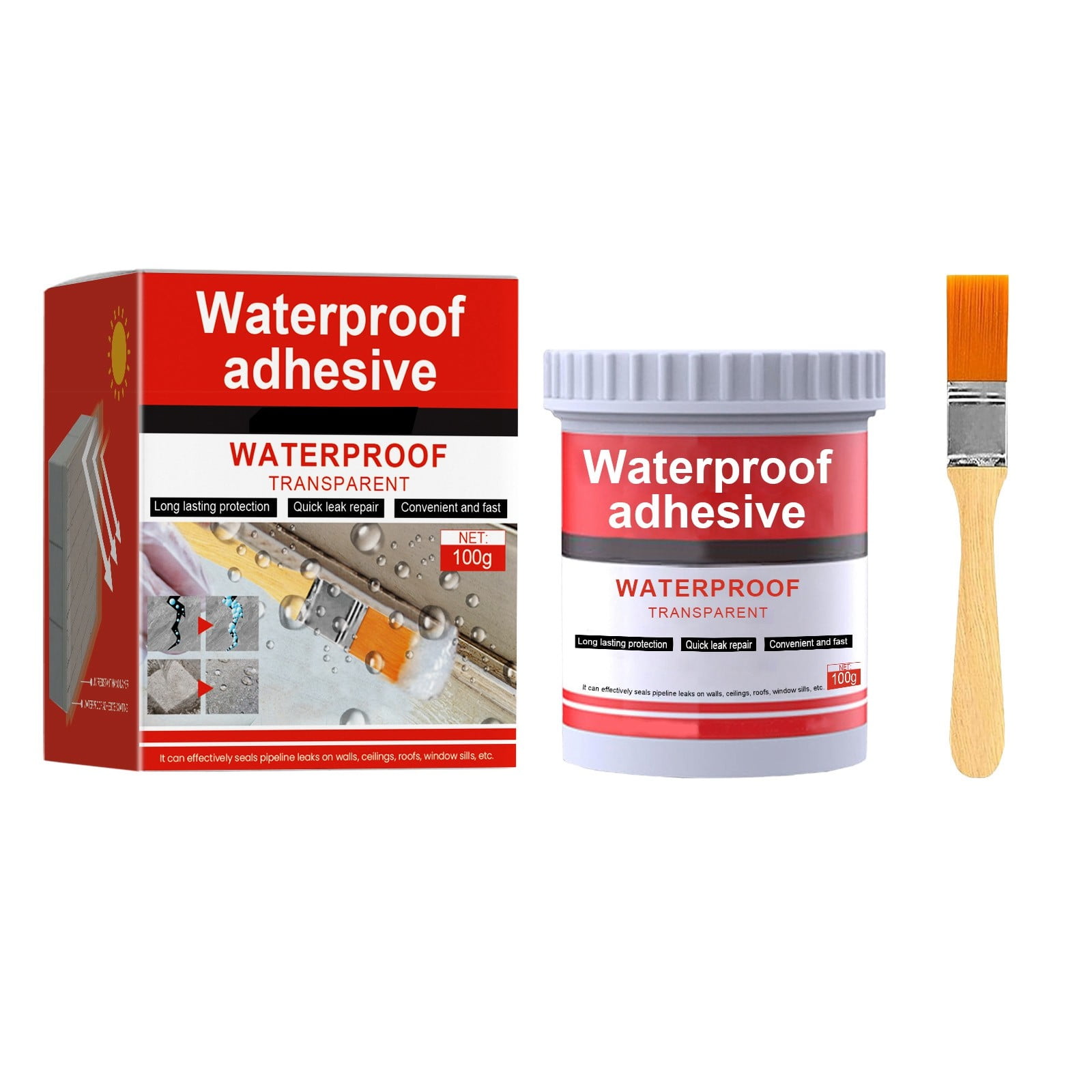 CHEEPUM All Purpose Drywall Mud Wall Mending Tube Building Leakage ...