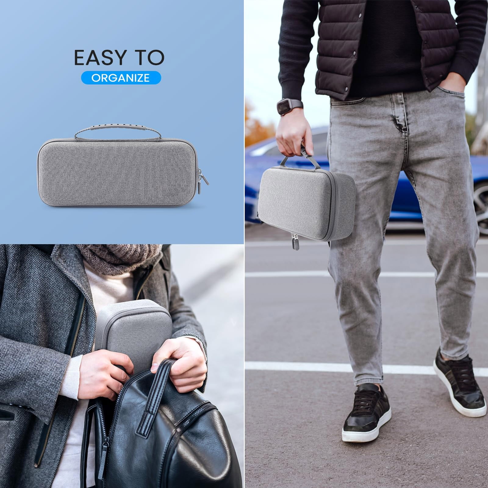 CHEEPUM Audeze Portable EVA Hard Case For Gaming Consoles Durable ...