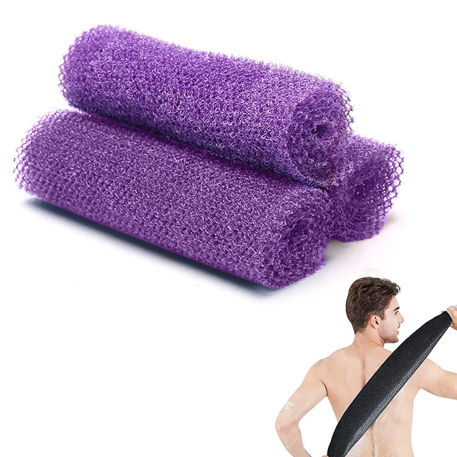 CHEEPUM Big Towels Extra Large 3PCS Nylon Chamfer Bath Towel African ...