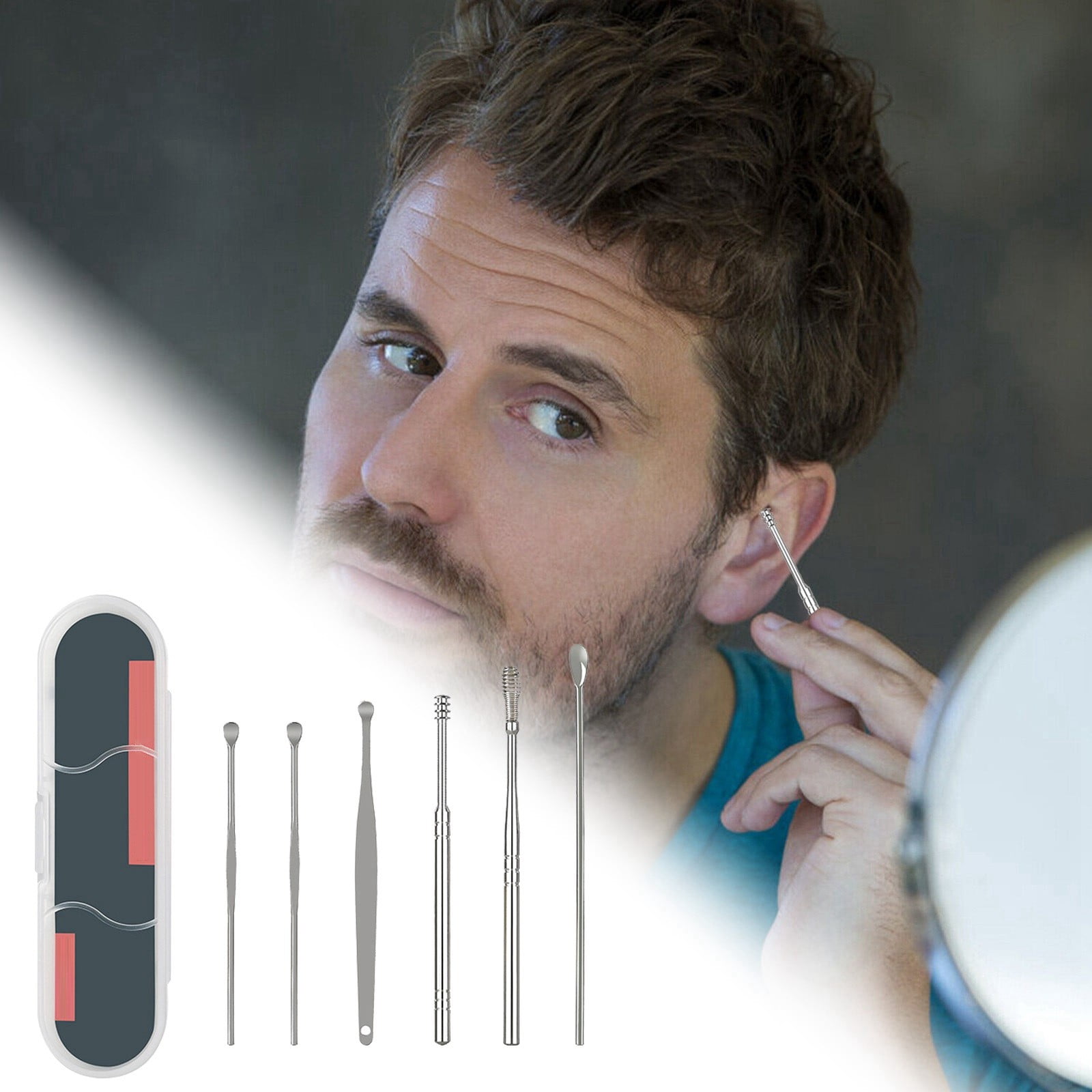 CHEEPUM Ea Ear Lavage compatible with Machine Corkscrew Earwax Remover ...