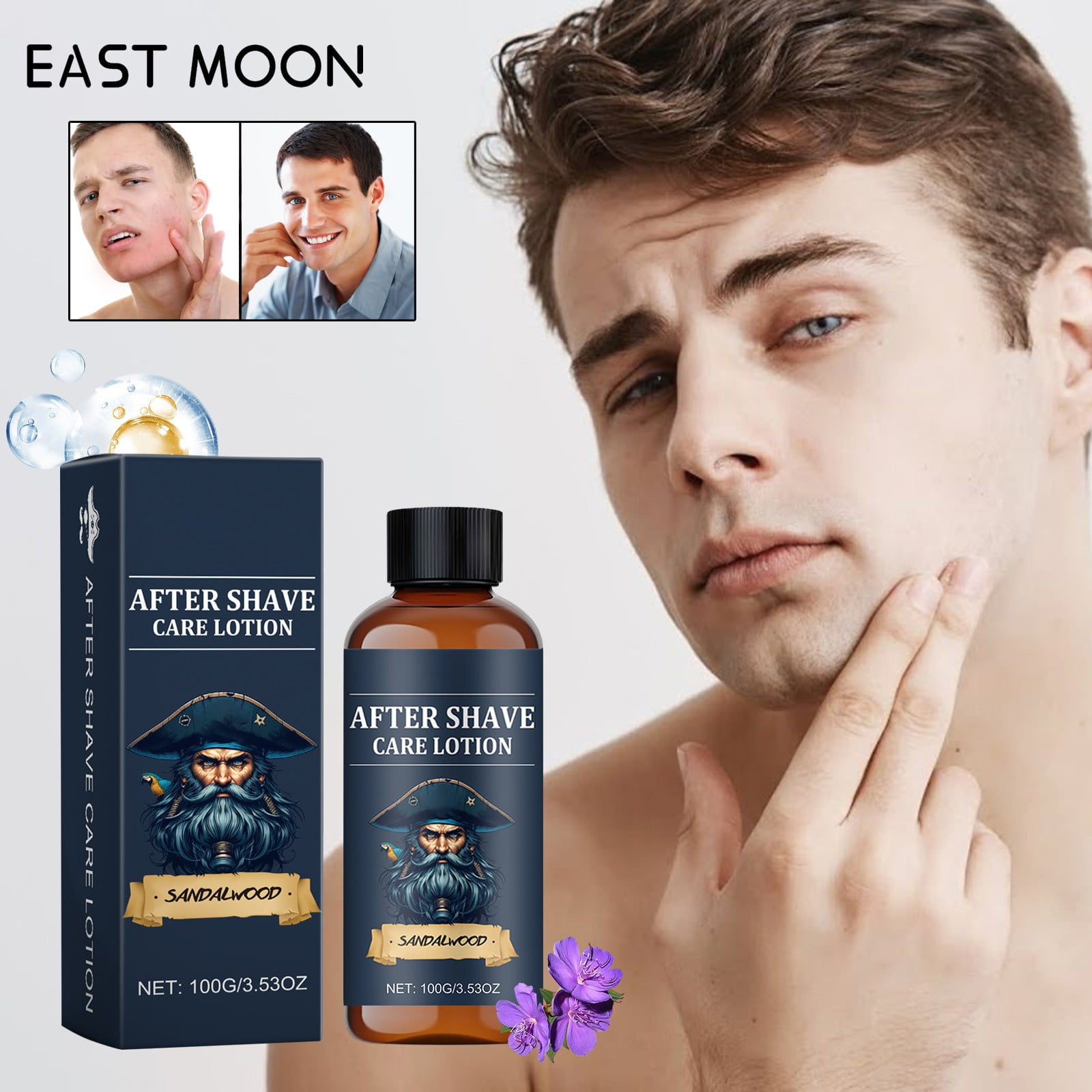 CHEEPUM Edge Growth Refreshing Men's Facial Care After Shaving ...