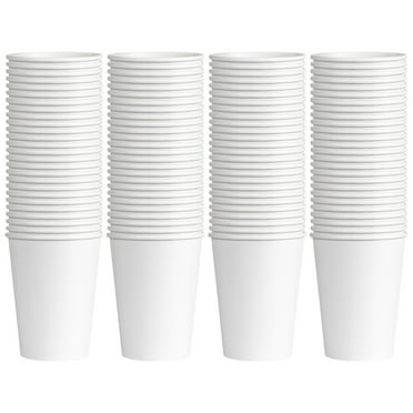 Harlow & Grey, Blanc White and Gold Foil Colorblock Paper Cups, 9 oz, 8 ...