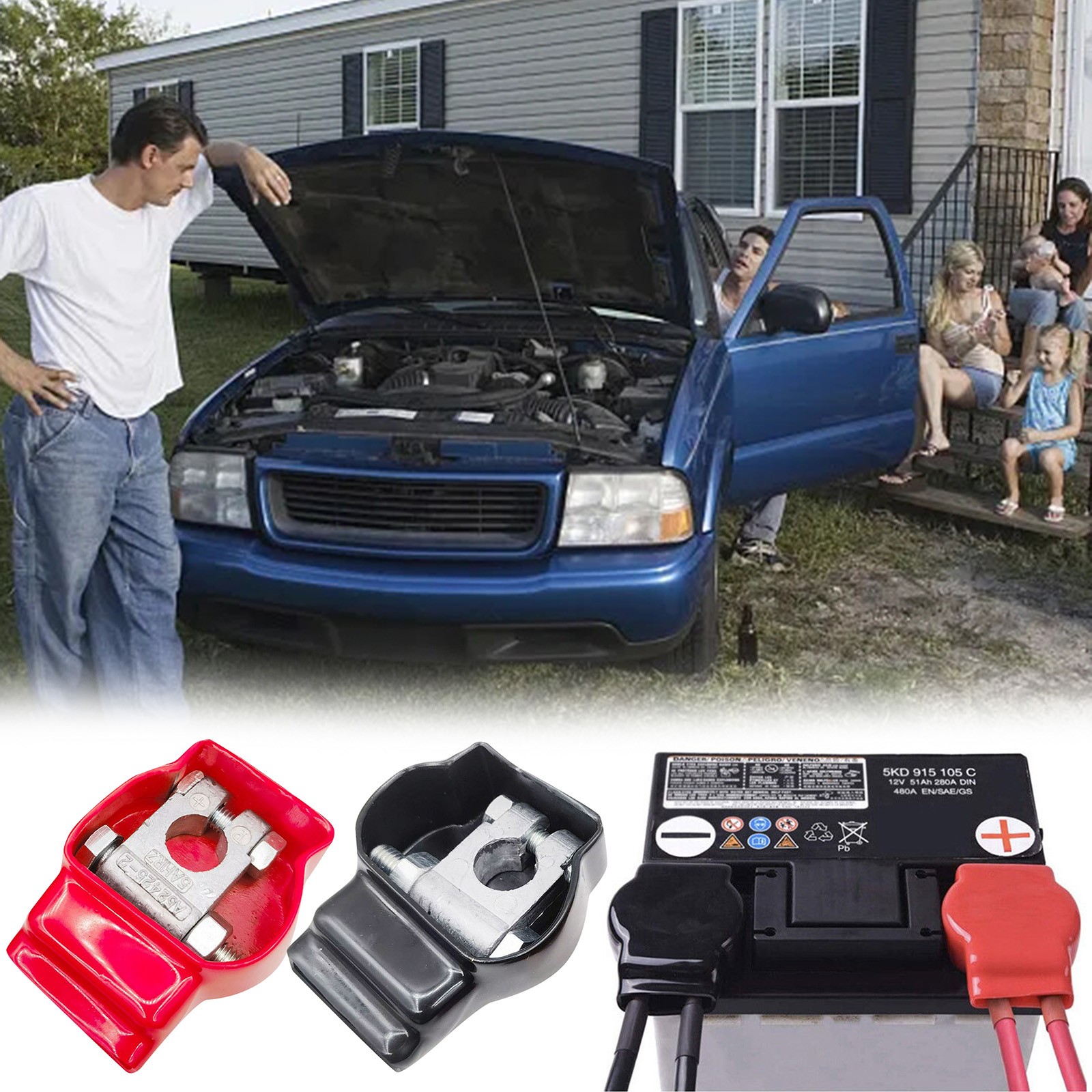 CHEEPUM Kites for Adults Large Butterfly Battery Terminal Connectors ...