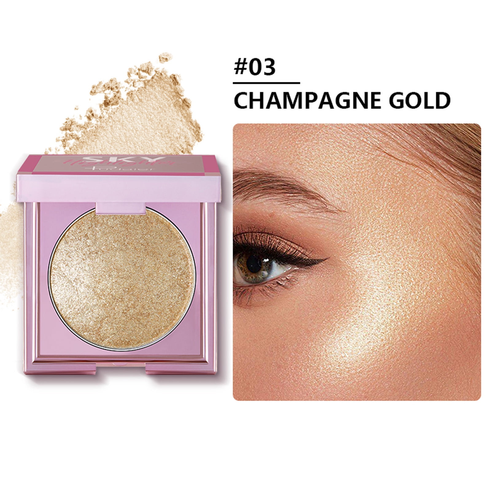 CHEEPUM Makeup Fairy Glow Powder Glow Foundation Highlighter Face And ... CHEEPUM Makeup Fairy Glow Powder Glow Foundation Highlighter Face And ...