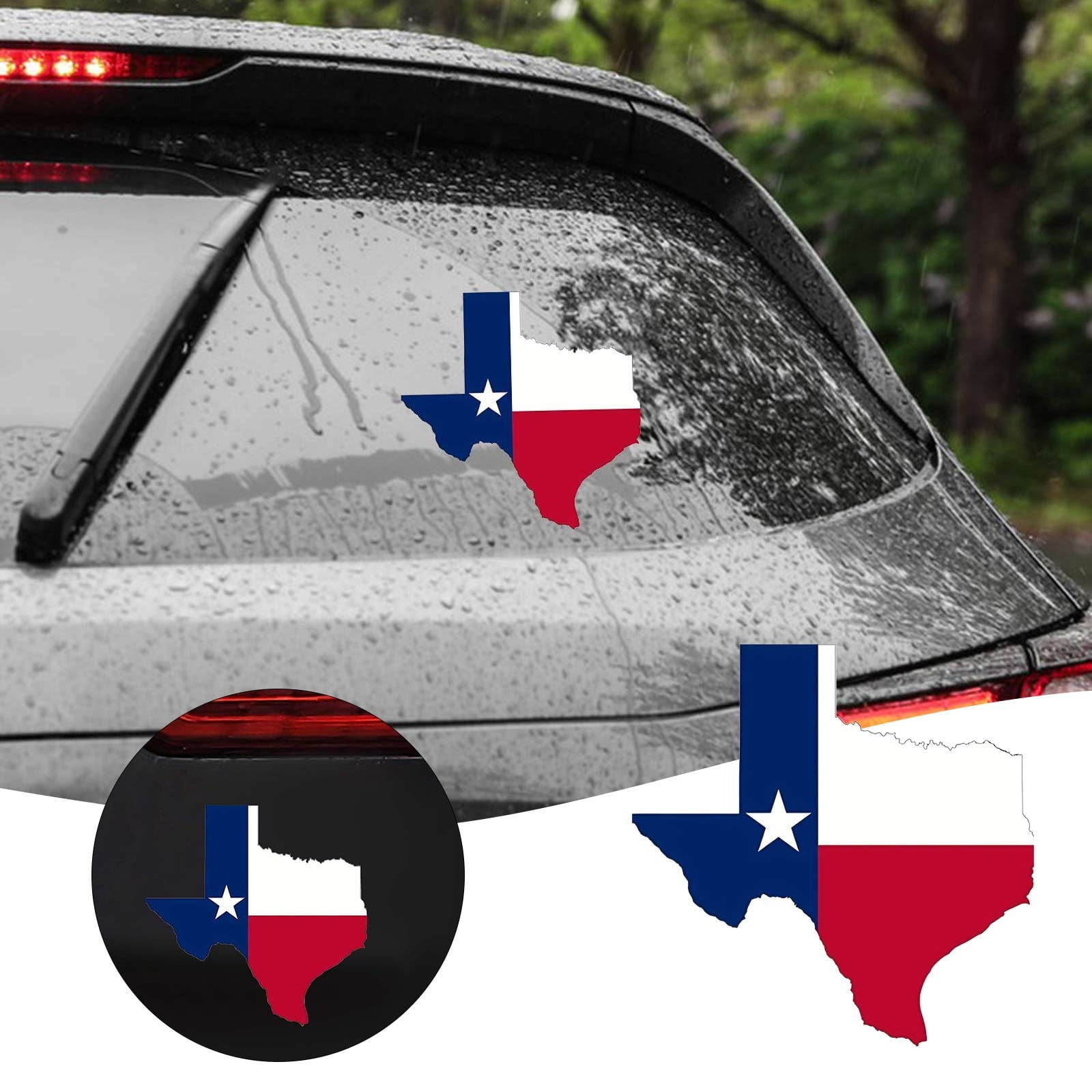 CHEEPUM Mom Stickers for Cars 7.5x7.5cm Texas Flag Sticker Car Sticker ...