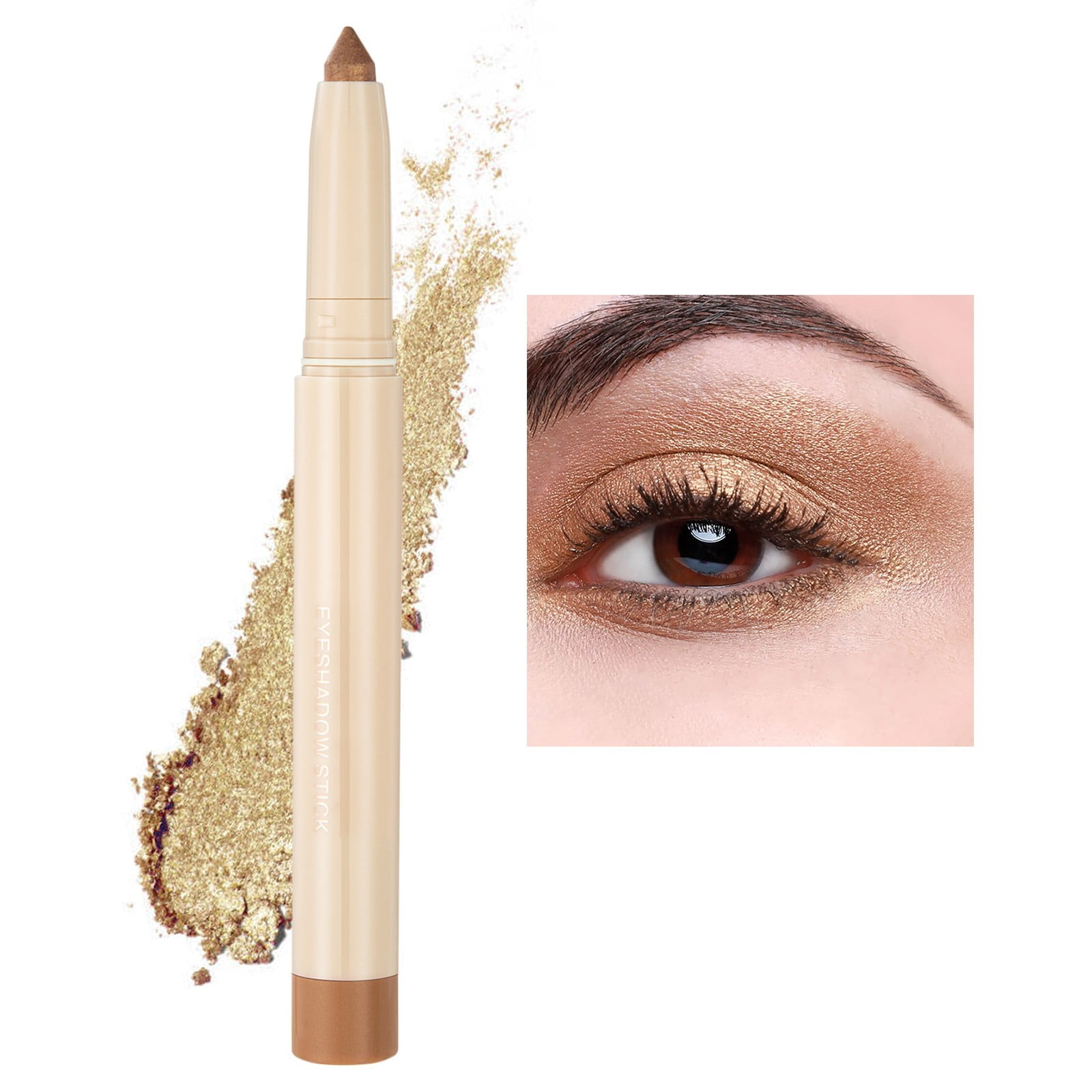 CHEEPUM Neon Eye Lying Silkworm Eye Shadow Pen Use Can Be Cut Stick Eye ...