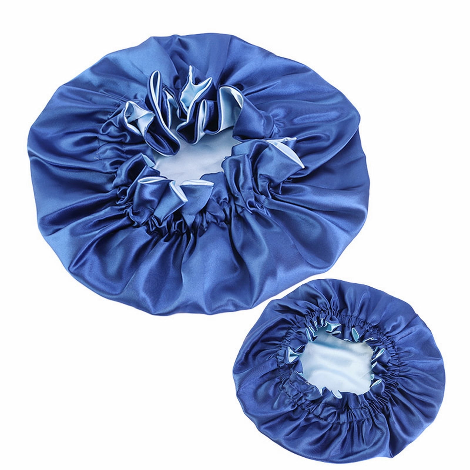 CHEEPUM Parent Child Lace Satin Nightcap Imitation Silk Nightcap Hair ...