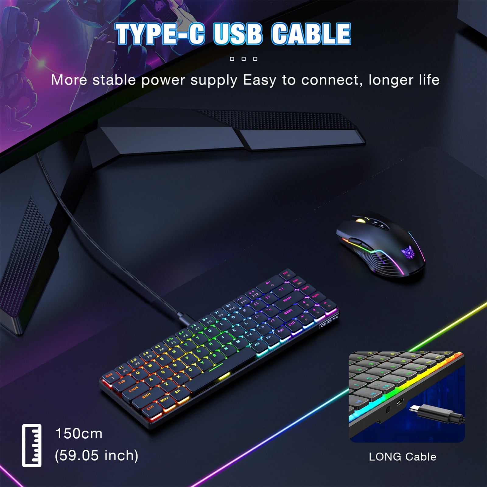 CHEEPUM Quite Key Keyboard Stenographer Keyboard 9 Wired Keyboard ...