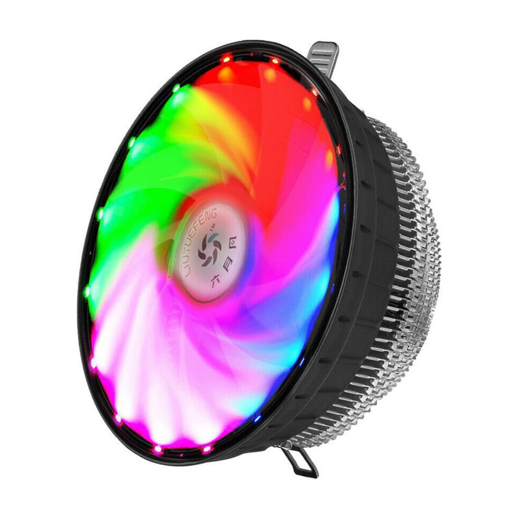 CHEEPUM RGB LED CPU Cooler Fan Heatsink For 1156/1155/1151/1150 /775 ...