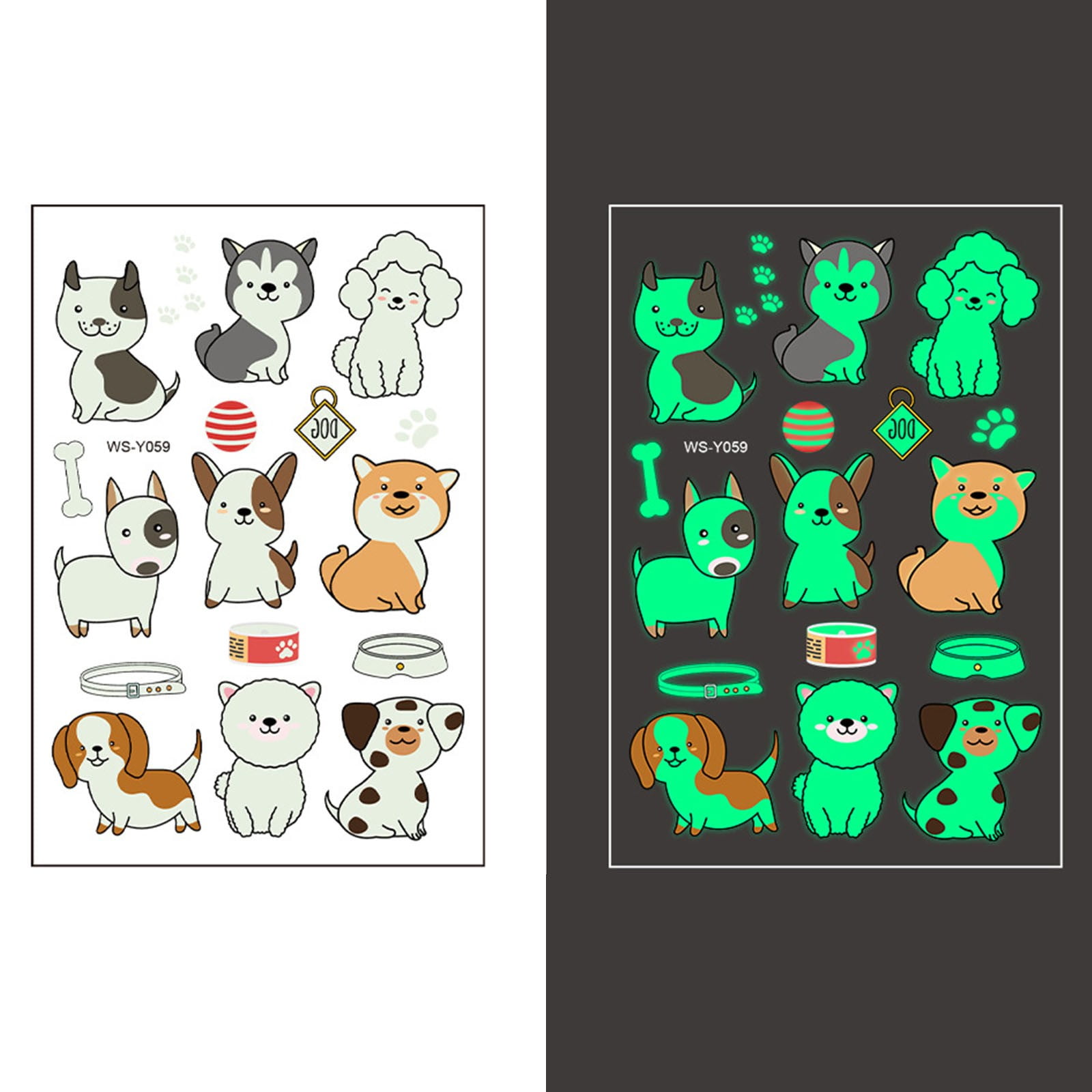 CHEEPUM Shower Guards for Catheter Luminous Stickers Temporary Cute ...