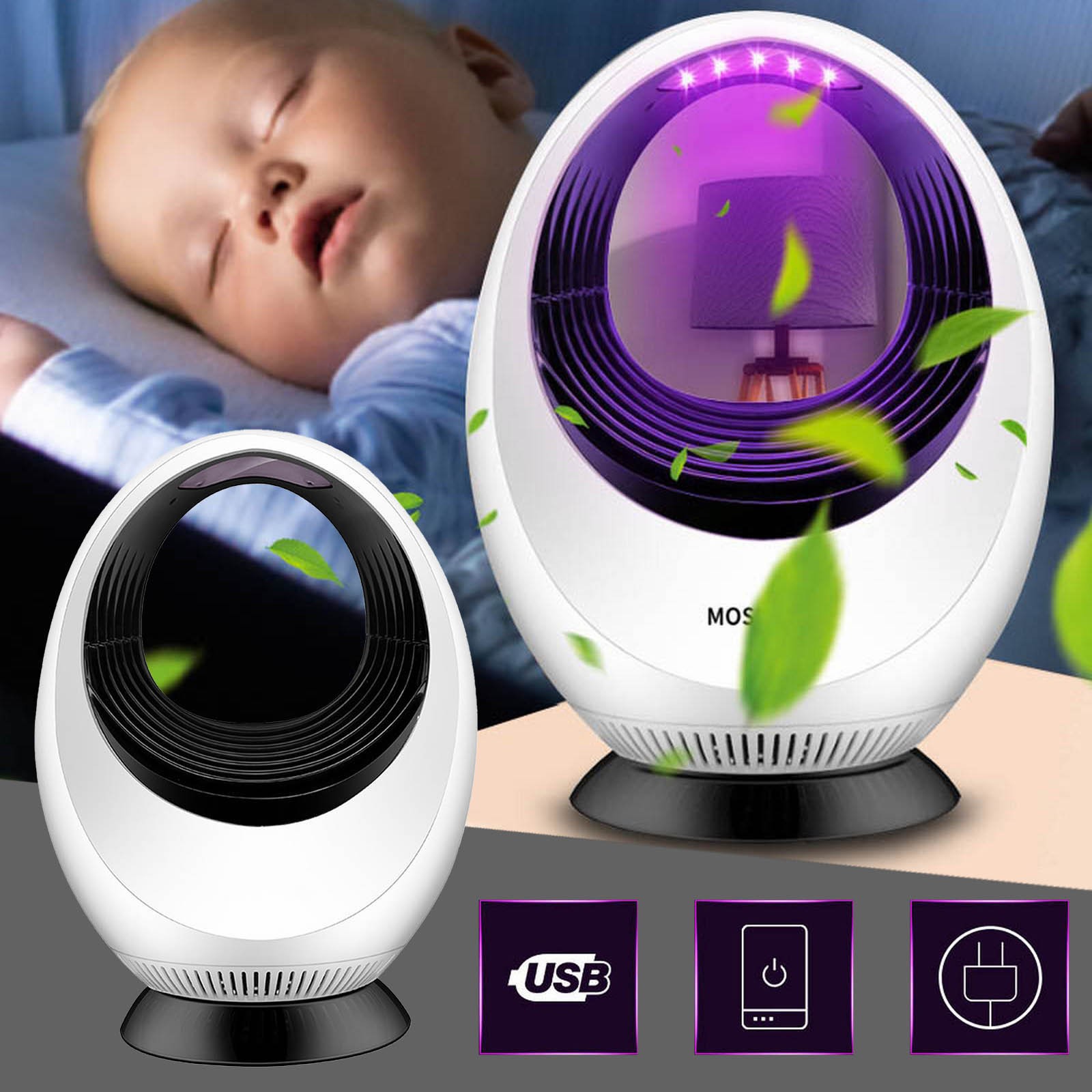 CHEEPUM Smart Home Hub Devices USB Light Trap Indoor And Outdoor High ...