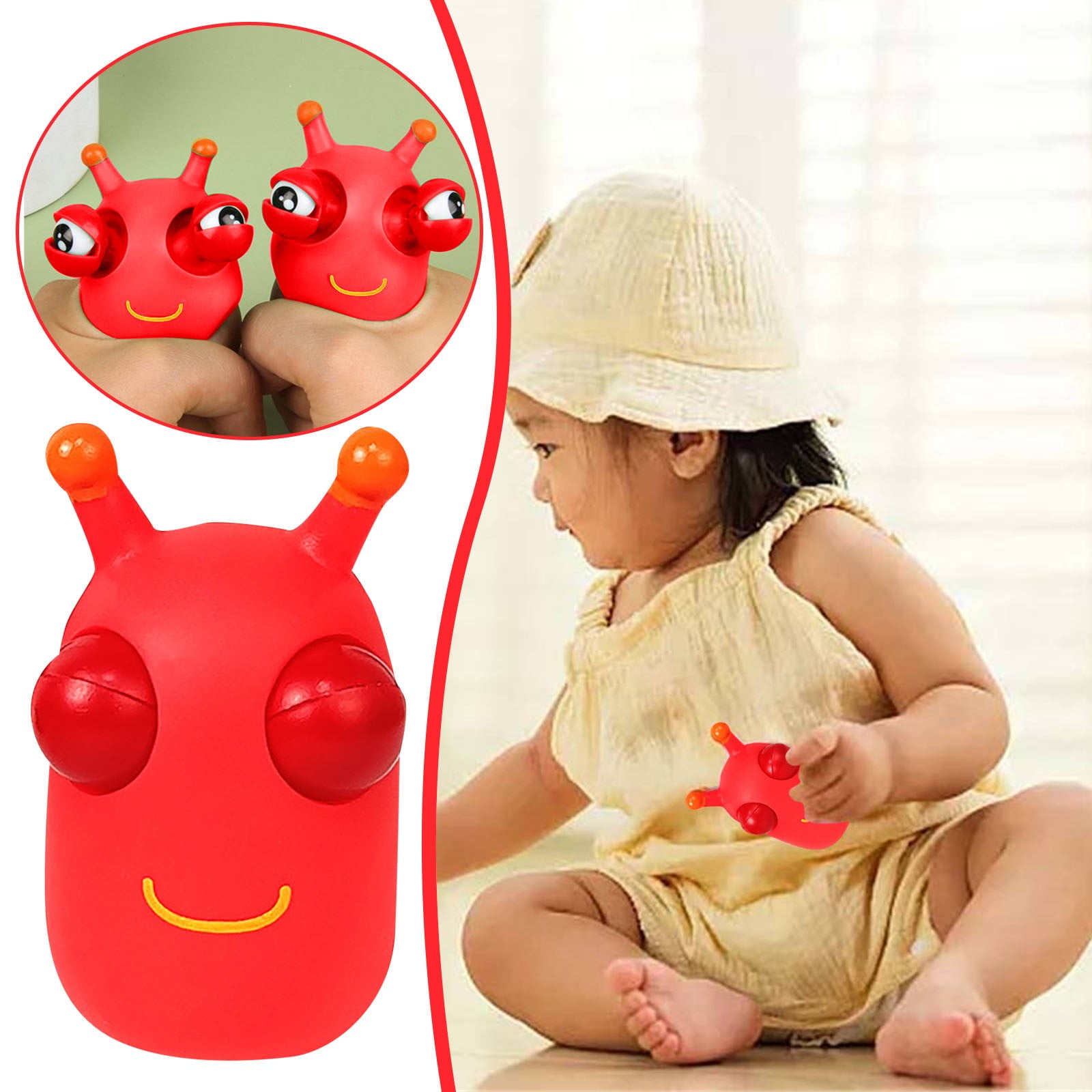CHEEPUM Toys With Eyes Clips And Decompression Tools Small For ...