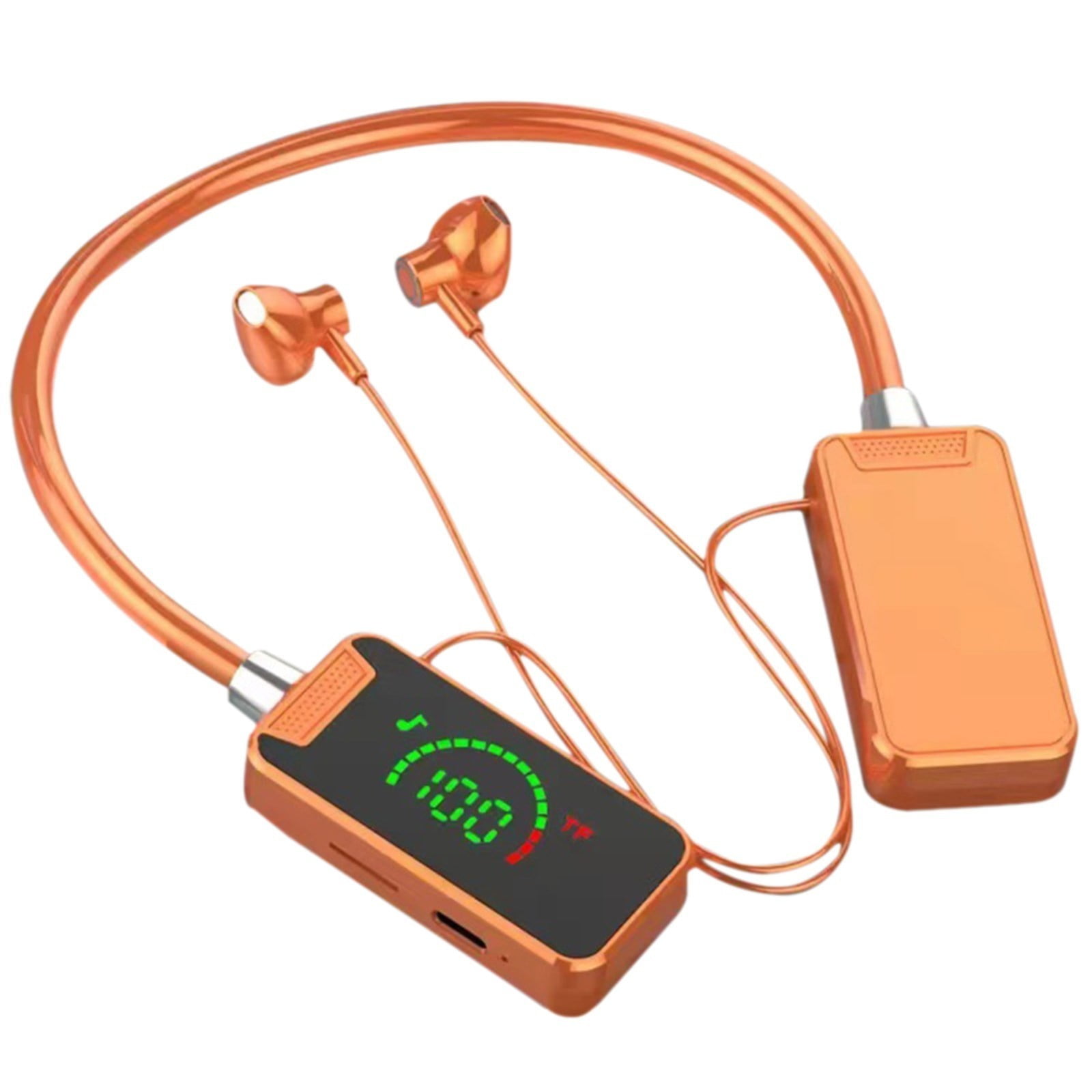 CHEEPUM Training Headphones Noise Stick Neckband Digital Display ...