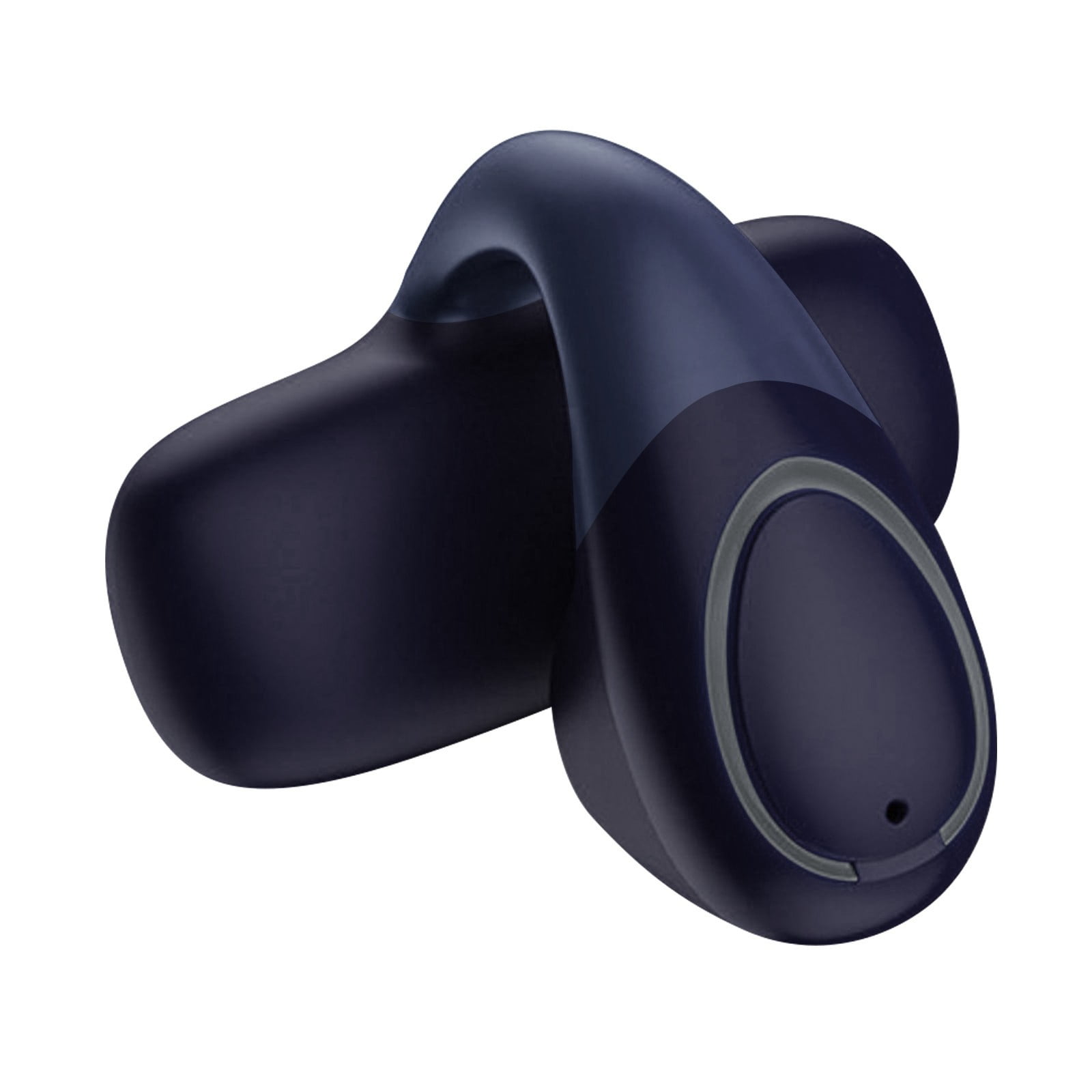 CHEEPUM X33 Clip On Open Ear Headphones Bone Conduction Headset Sports ...