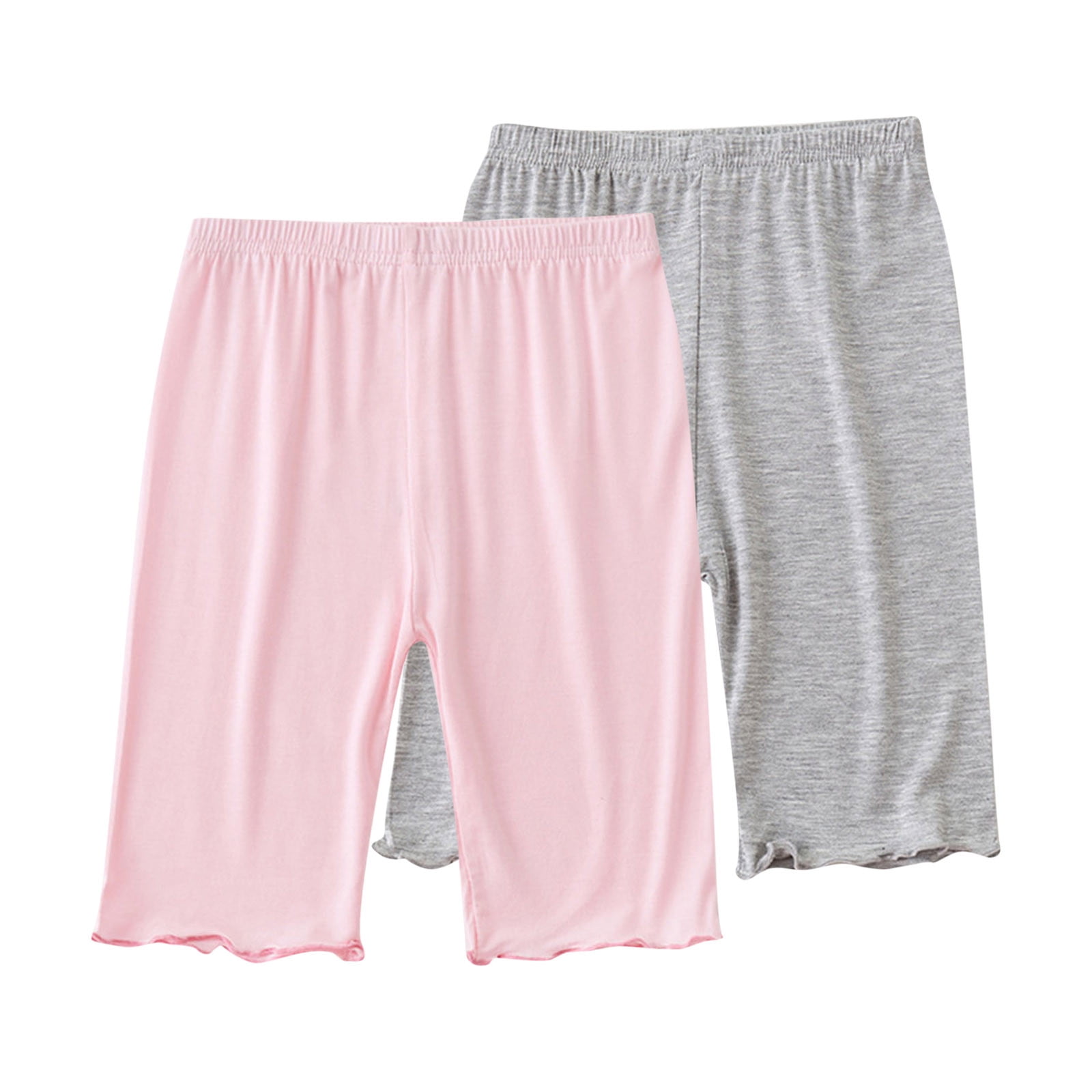 CHEEREAM 2 Pack Girls Shorts Cotton Cartwheel Shorts for Girls Biker ...