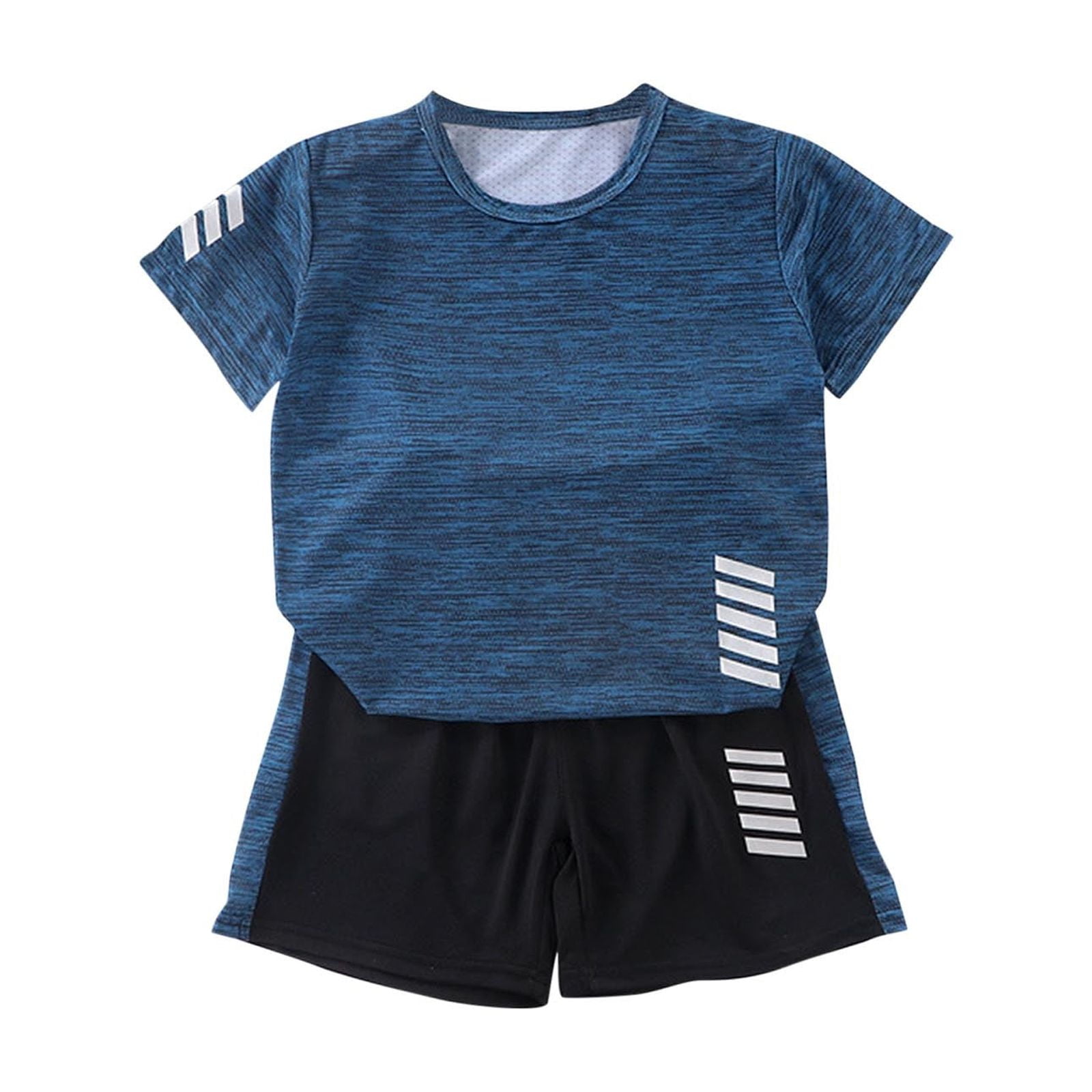 CHEEREAM Boys Shorts Sets 2 Piece Tee Shirt and Athletic Shorts for ...