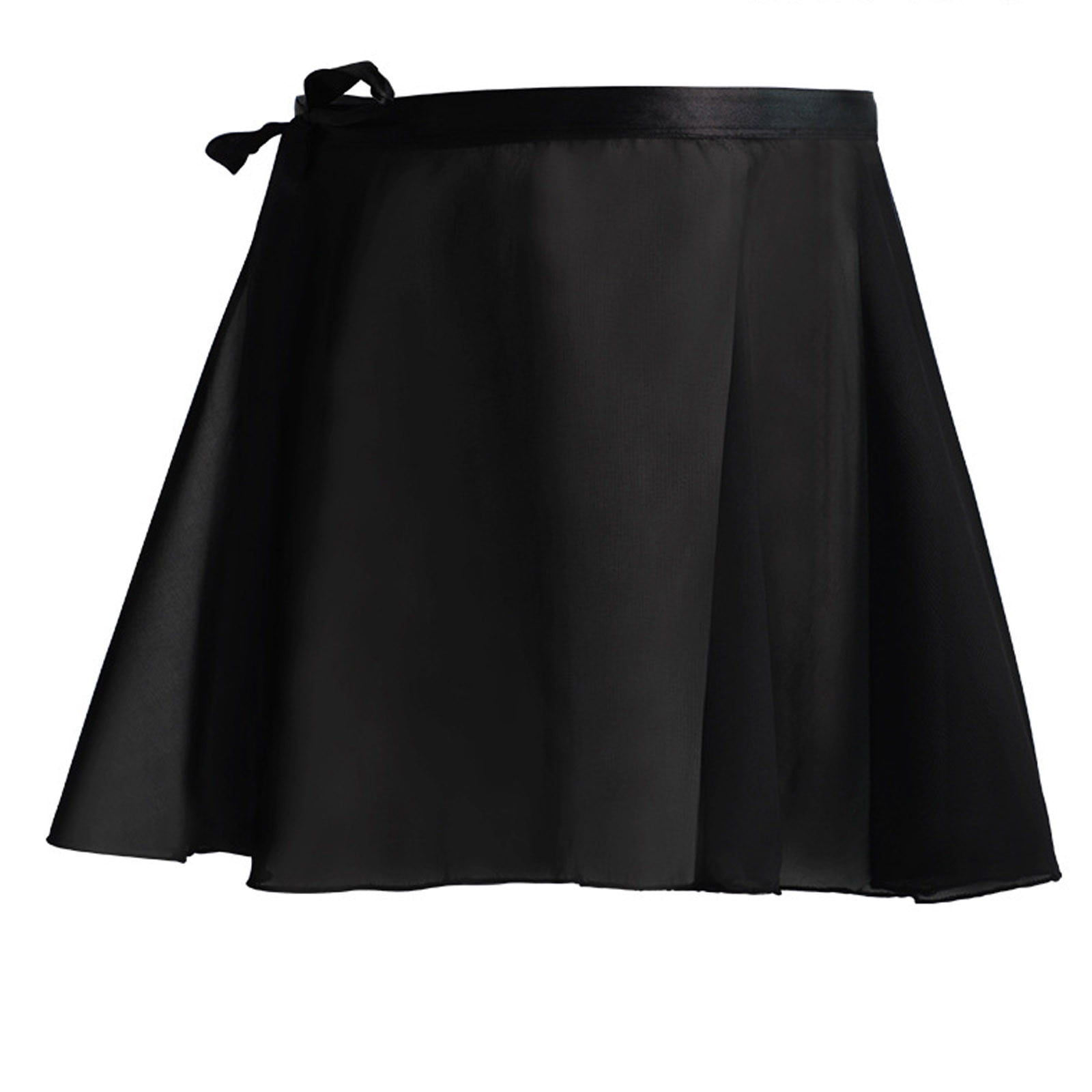 CHEEREAM Girls Ballet Wrap Skirt Chiffon Dance Wrap Skirt with ...