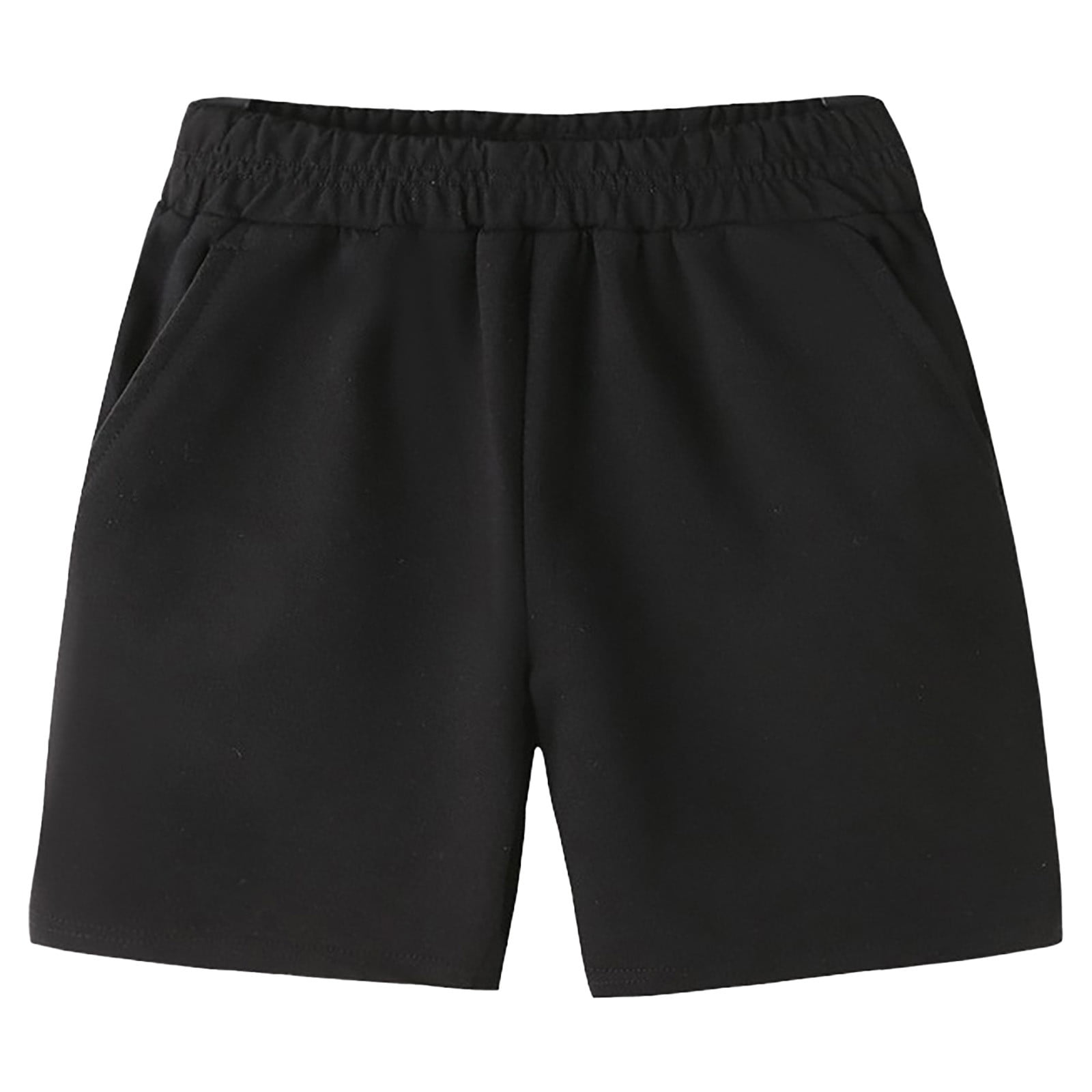 CHEEREAM Girls Summer Athletic Shorts Kids High Waisted Casual Lounge ...