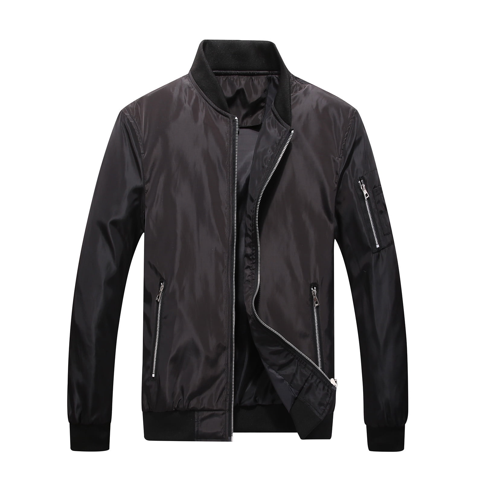 CHEEREAM Men's Bomber Jacket Lightweight Casual Stylish Light Flight ...