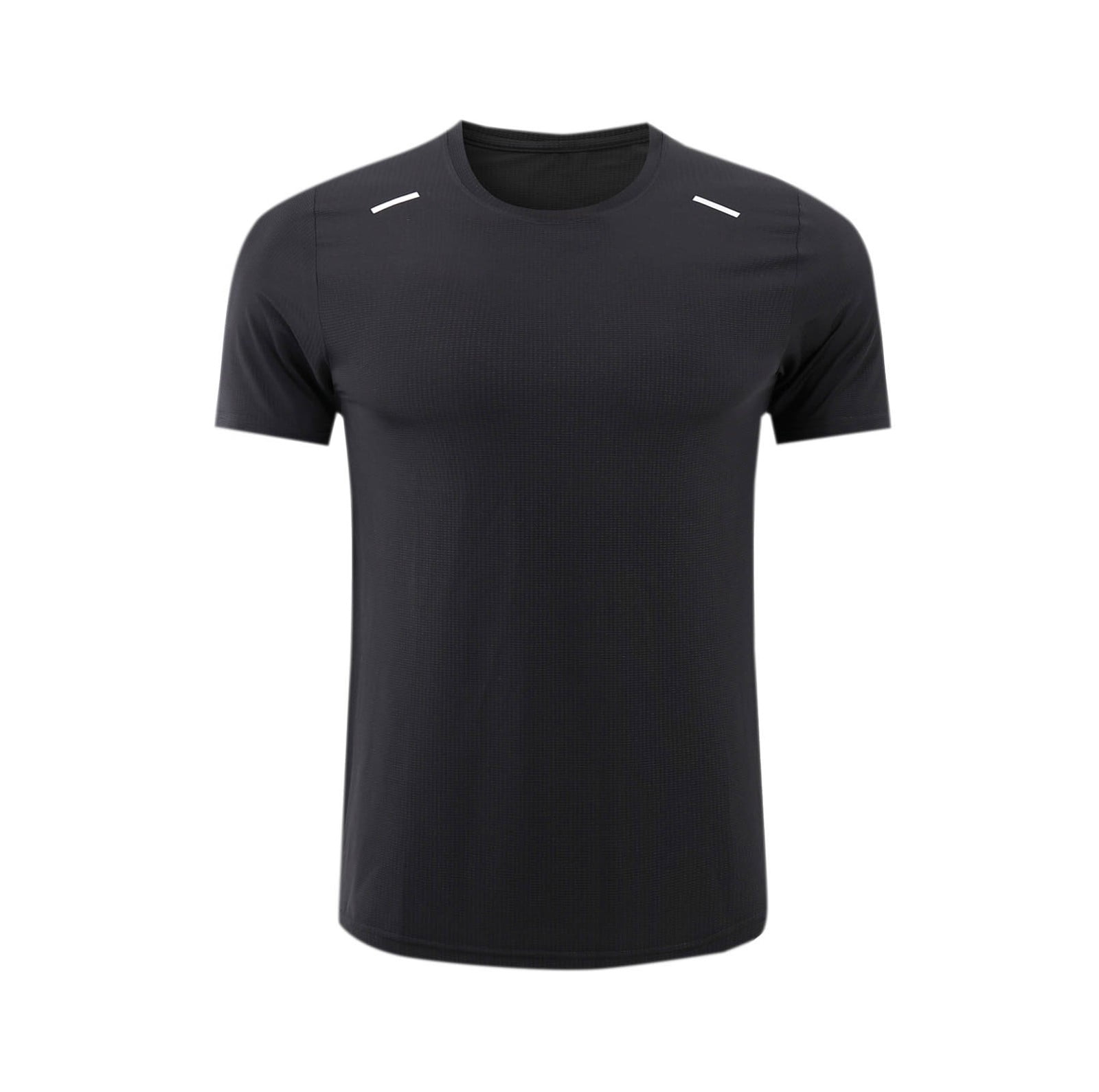CHEEREAM Men's Workout Running Shirts Quick Dry Moisture Wicking T-Shirts Sports Gym Athletic ...